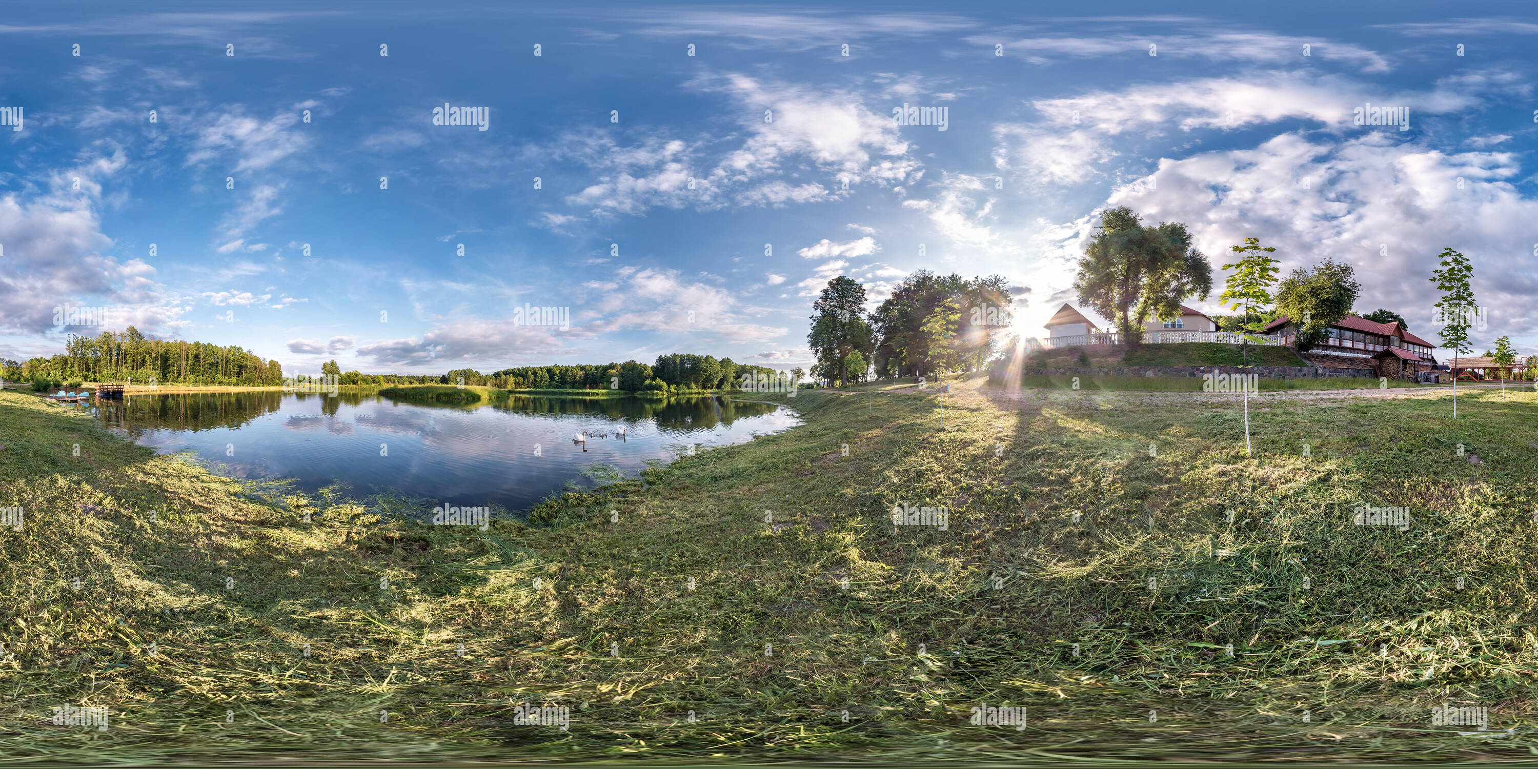 Lodge lake map hi-res stock photography and images - Alamy