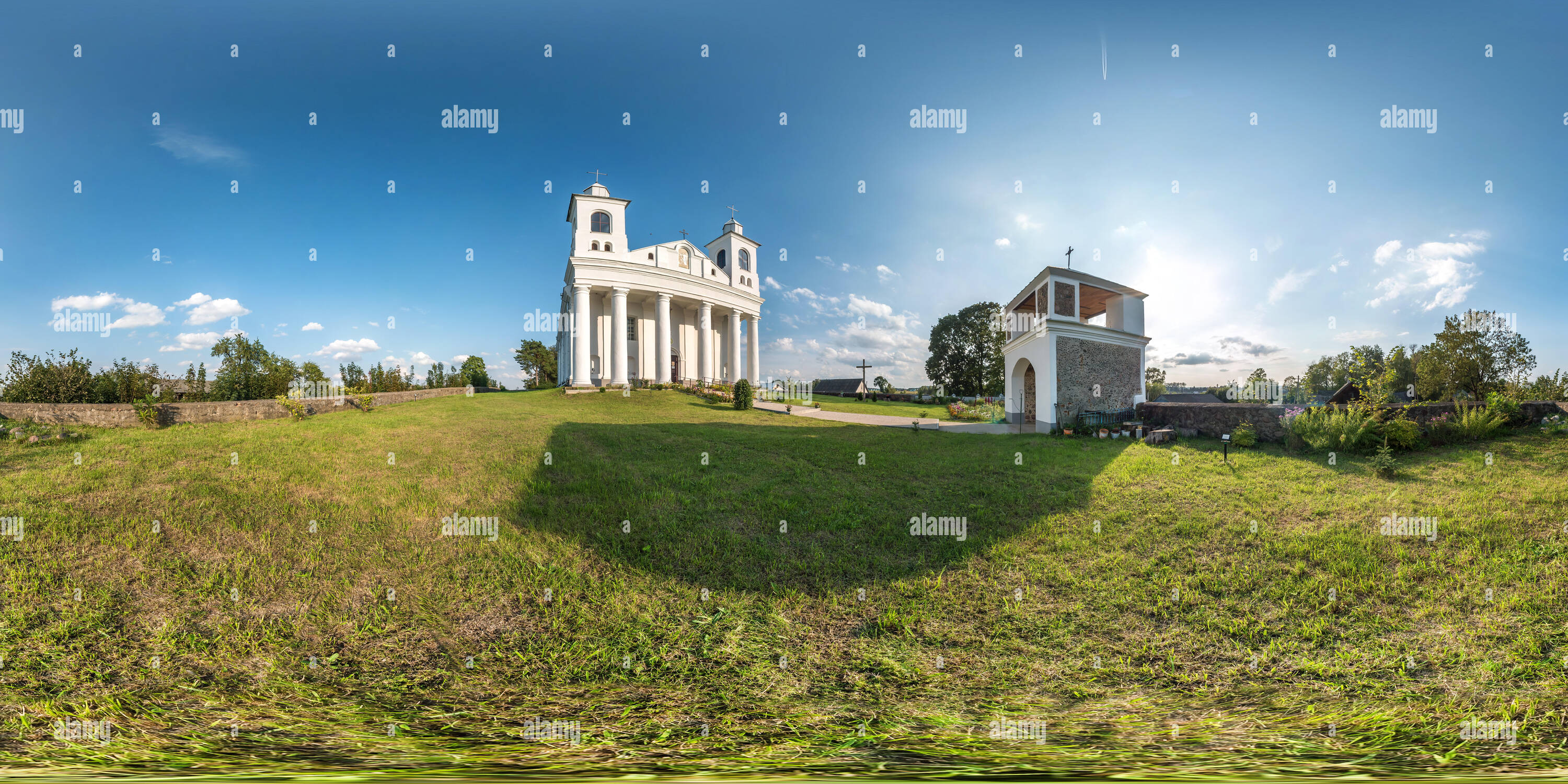 360° view of Full seamless spherical hdri panorama 360 degrees angle in ...
