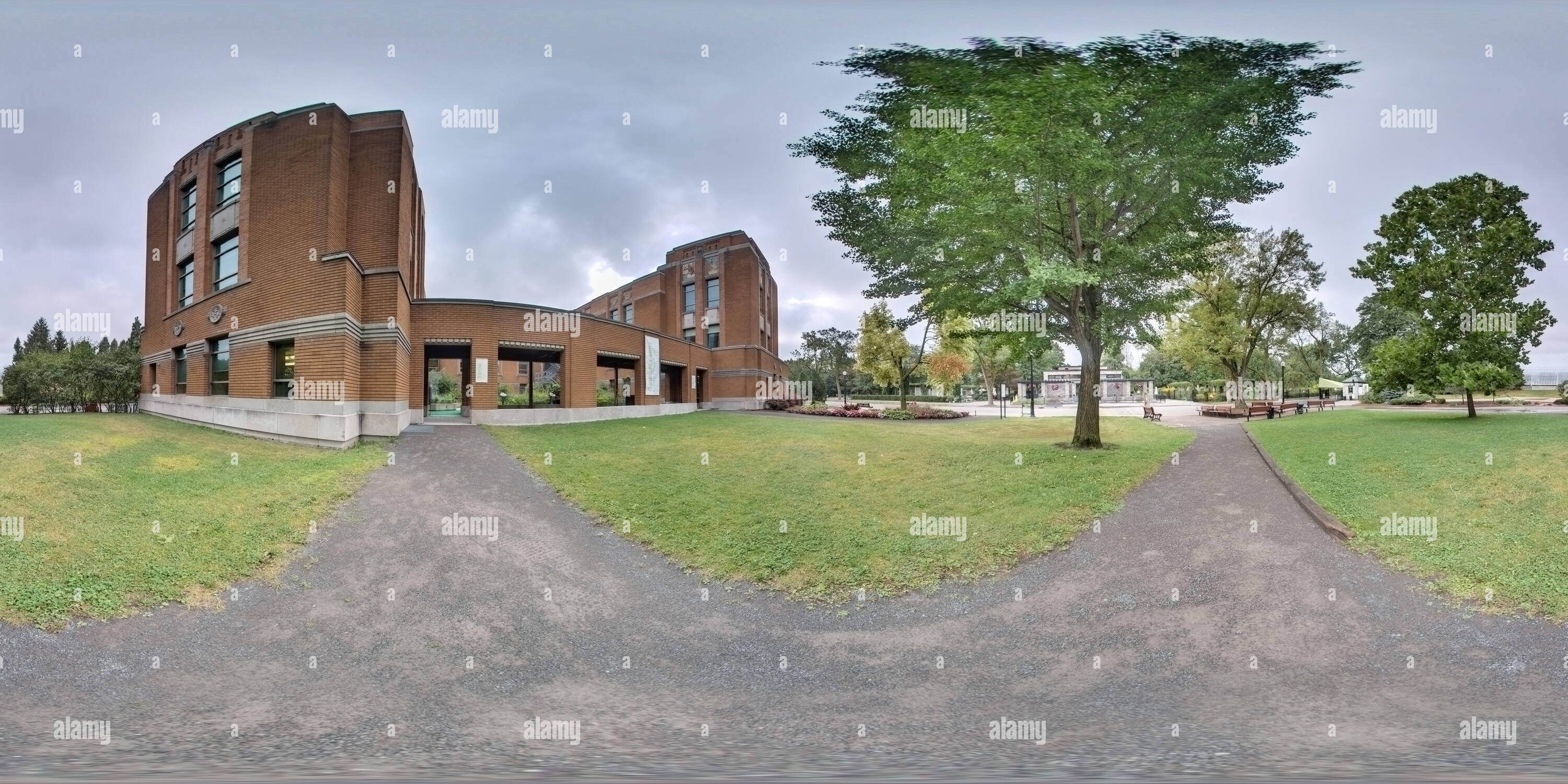 360° view of Sent-Garden - Botanical Garden Montreal - Alamy