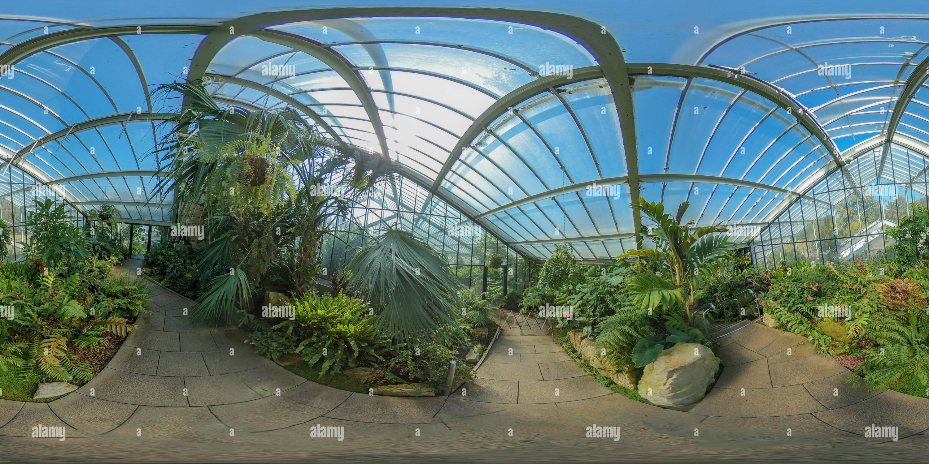360° view of Ken Garden - Botanical garden London - Alamy
