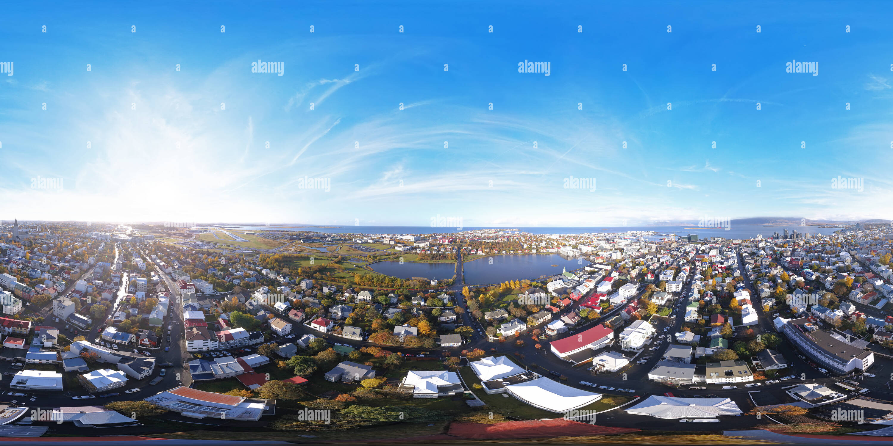 360° view of Iceland Reykjavik 冰島 雷克雅維克 2017 - Alamy