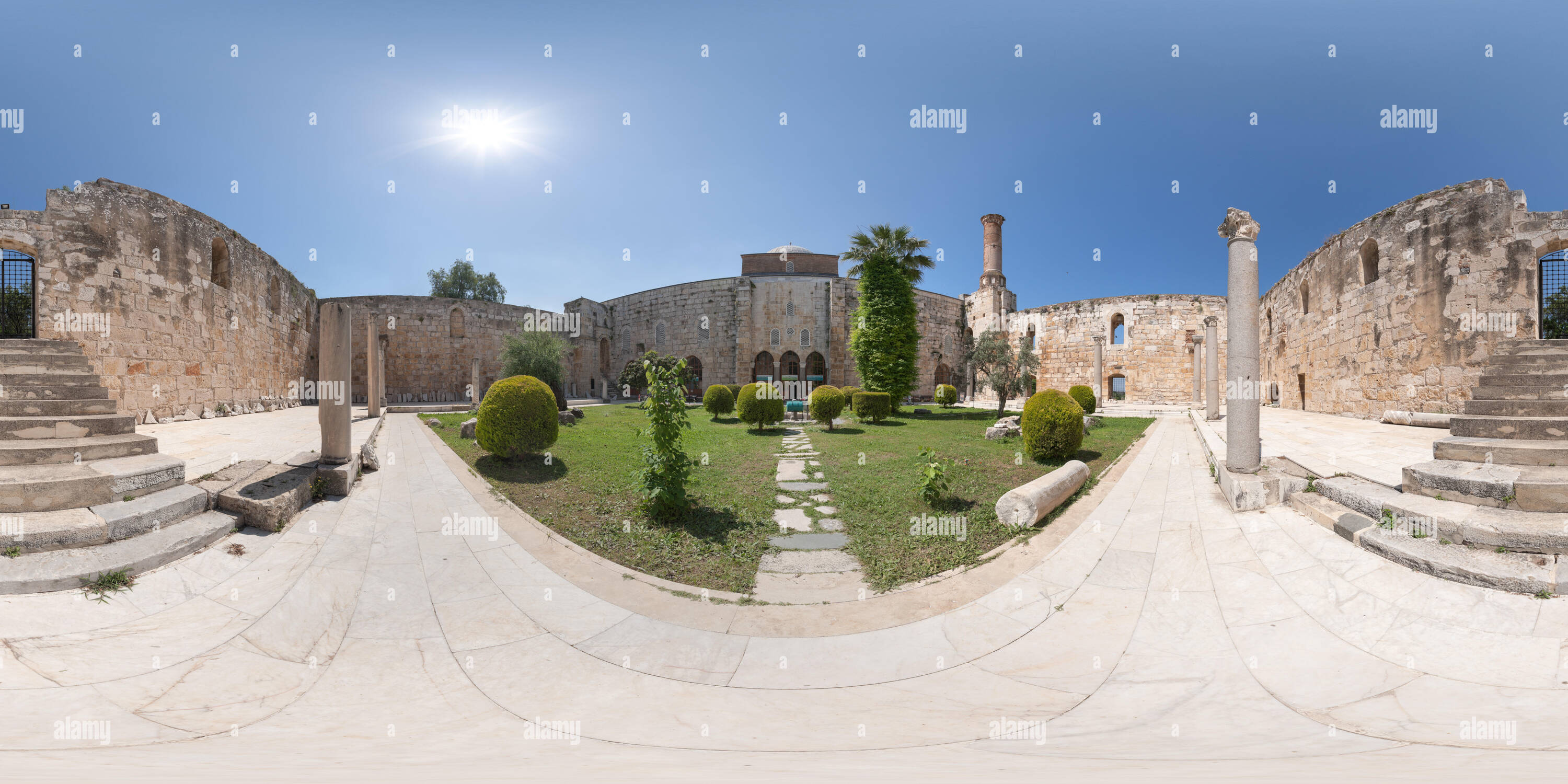 360° view of 360-degree x 180-degree equirectangular panorama of the ...