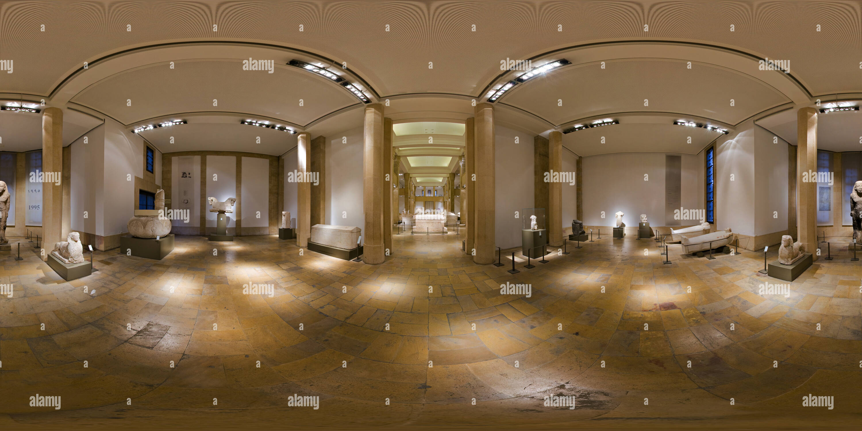 360° view of National museum of Beirut - Alamy