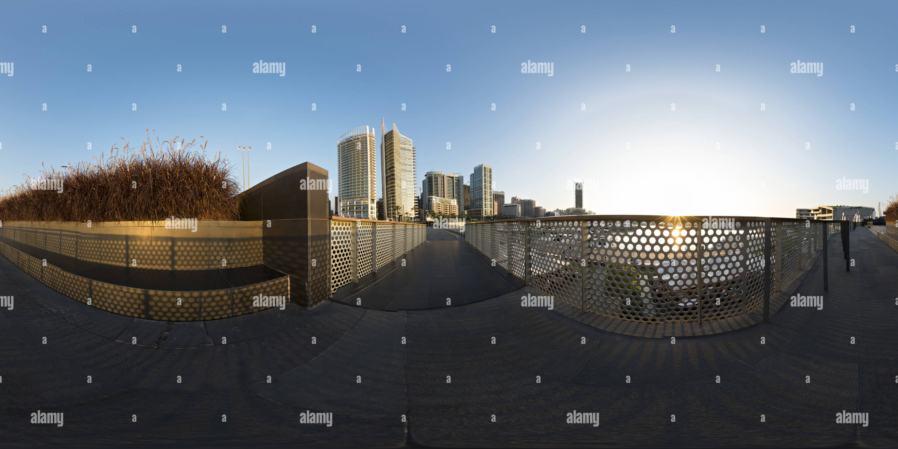 360° view of Zaitouna Bay, new Beirut's waterfront - Alamy