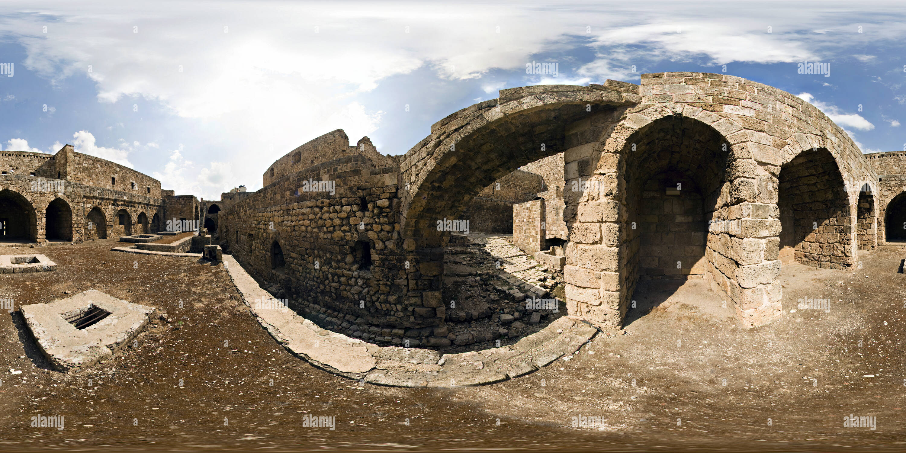 360° view of Saint-Gilles castle in Tripoli, Lebanon - Alamy