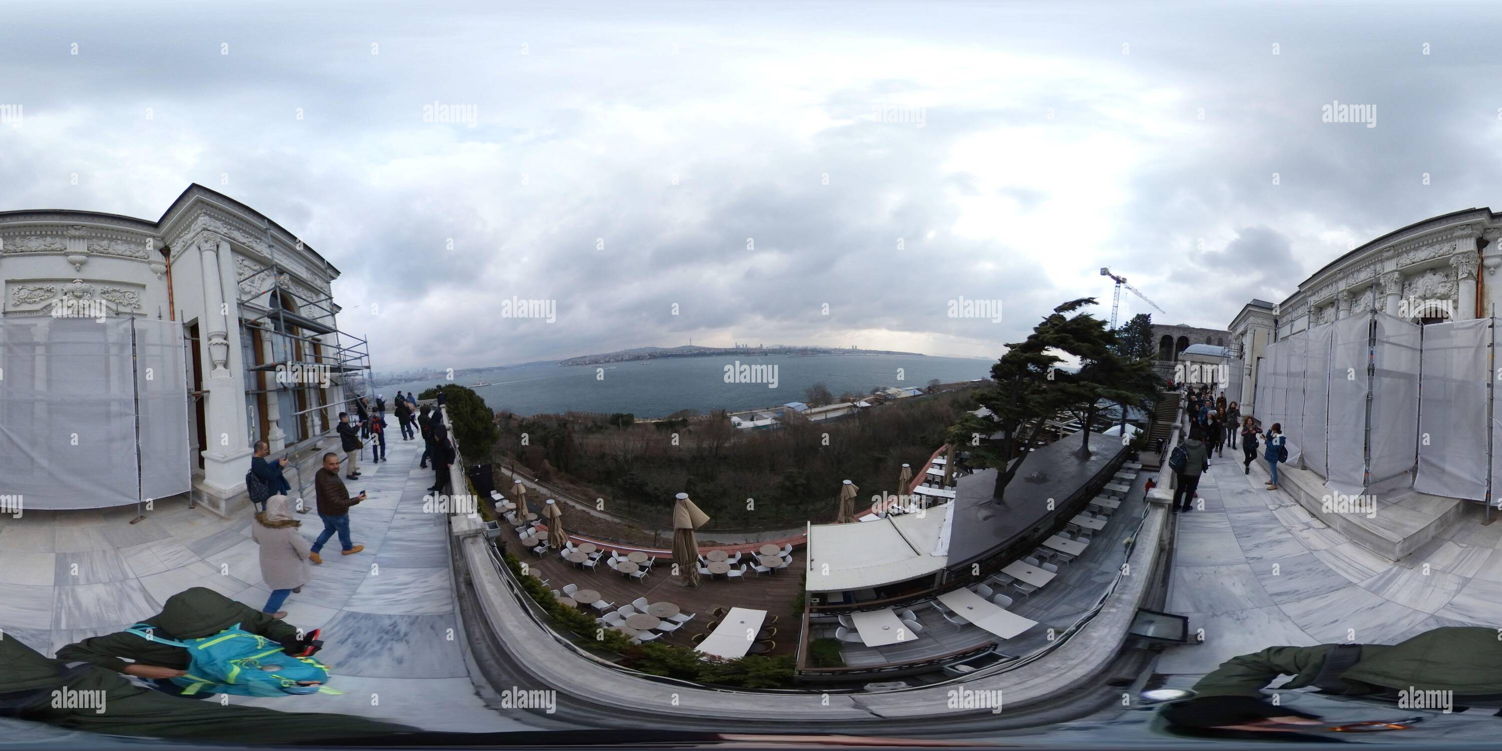 360° view of Topkapi Palace of the great Ottoman Empire, Istanbul ...