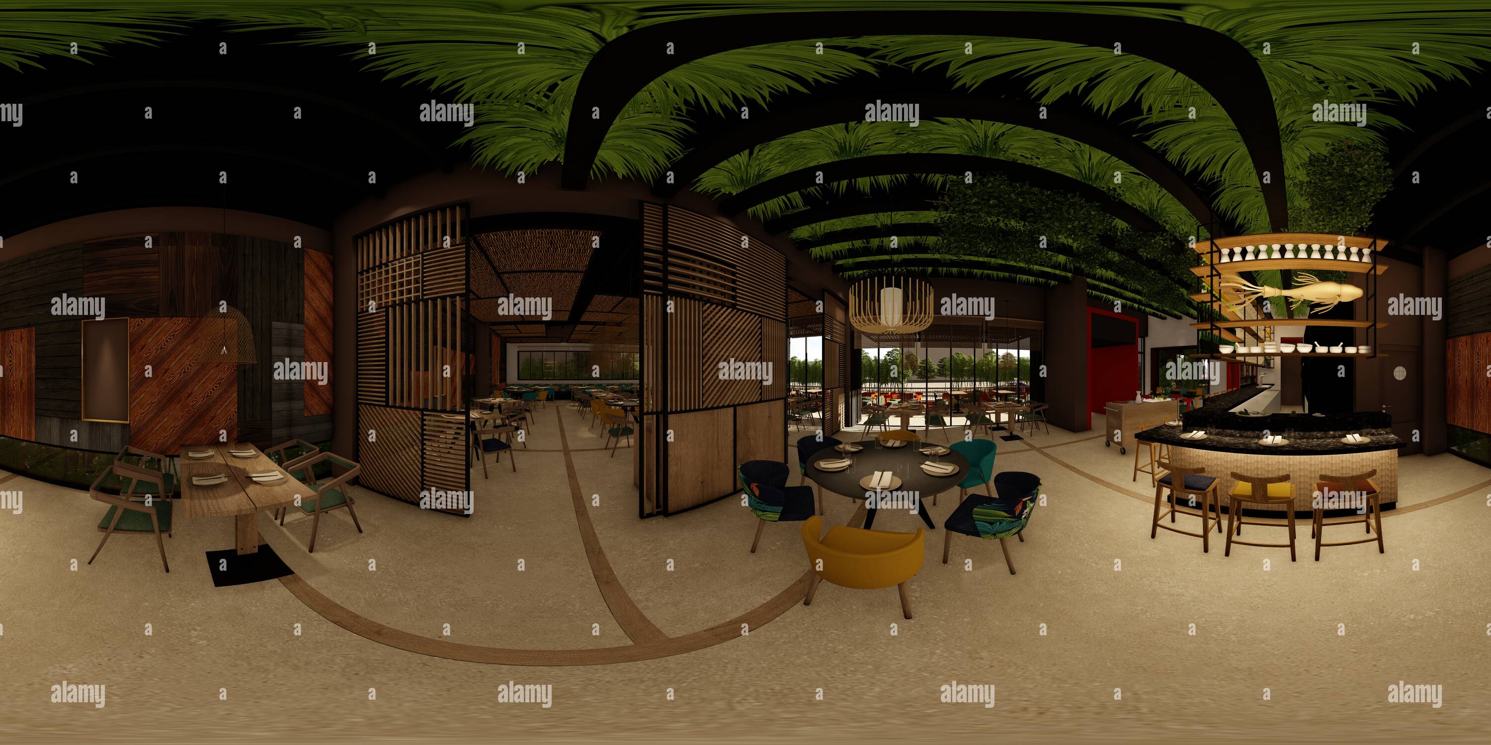 360° view of Unami 3 Panorama - Alamy