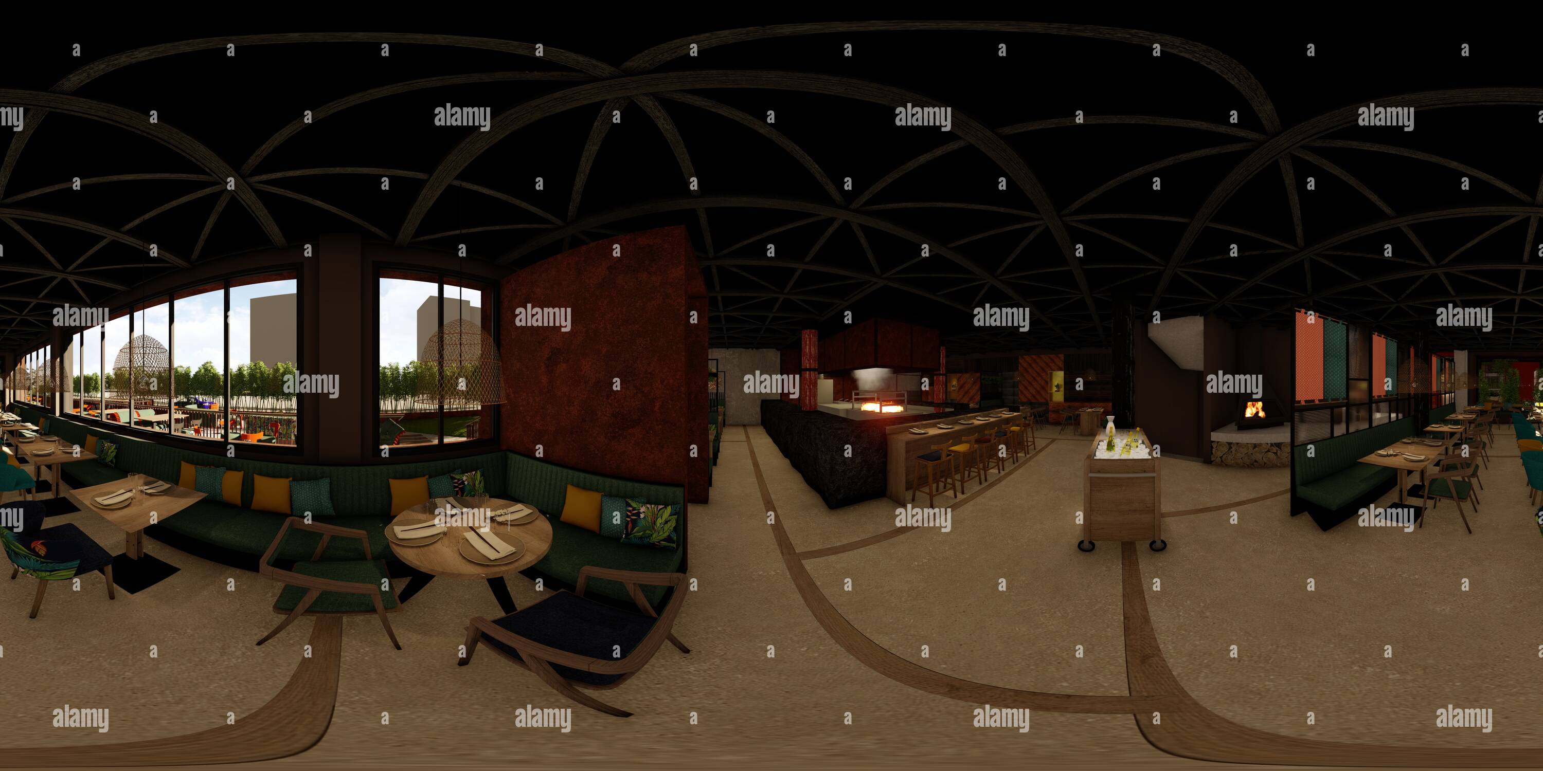 360° view of Unami 5 Panorama - Alamy