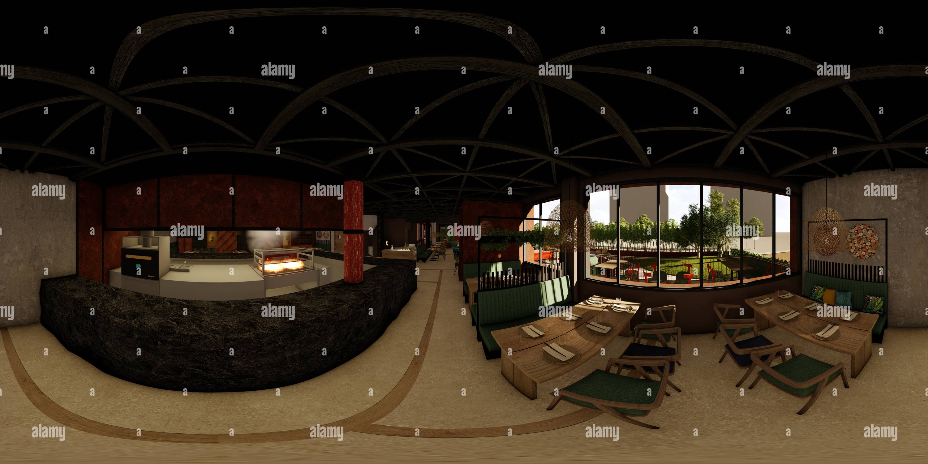 360° view of Unami 6 Panorama - Alamy