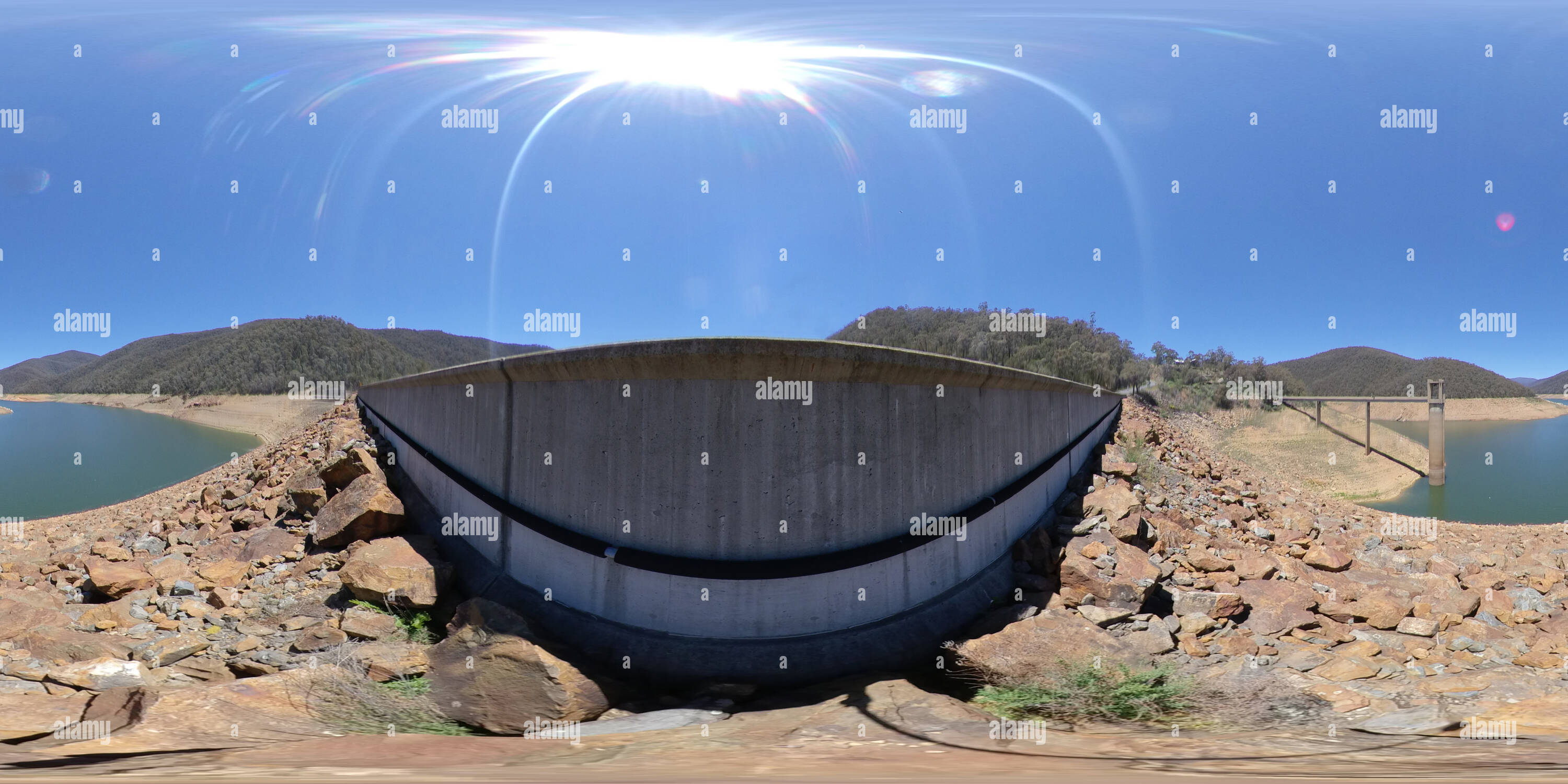360° view of Corin Dam, ACT - Alamy