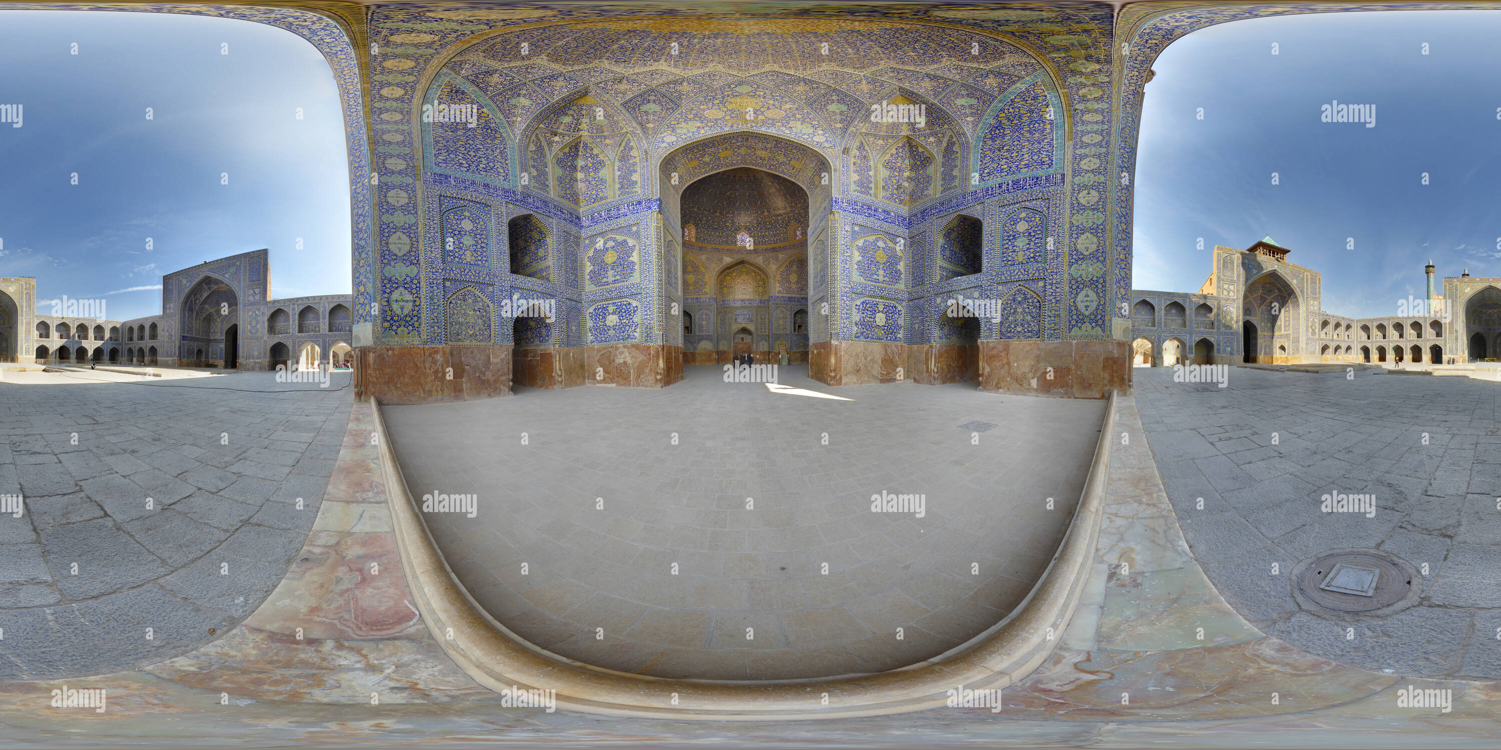 360° view of Mosque of Isfahan - Alamy