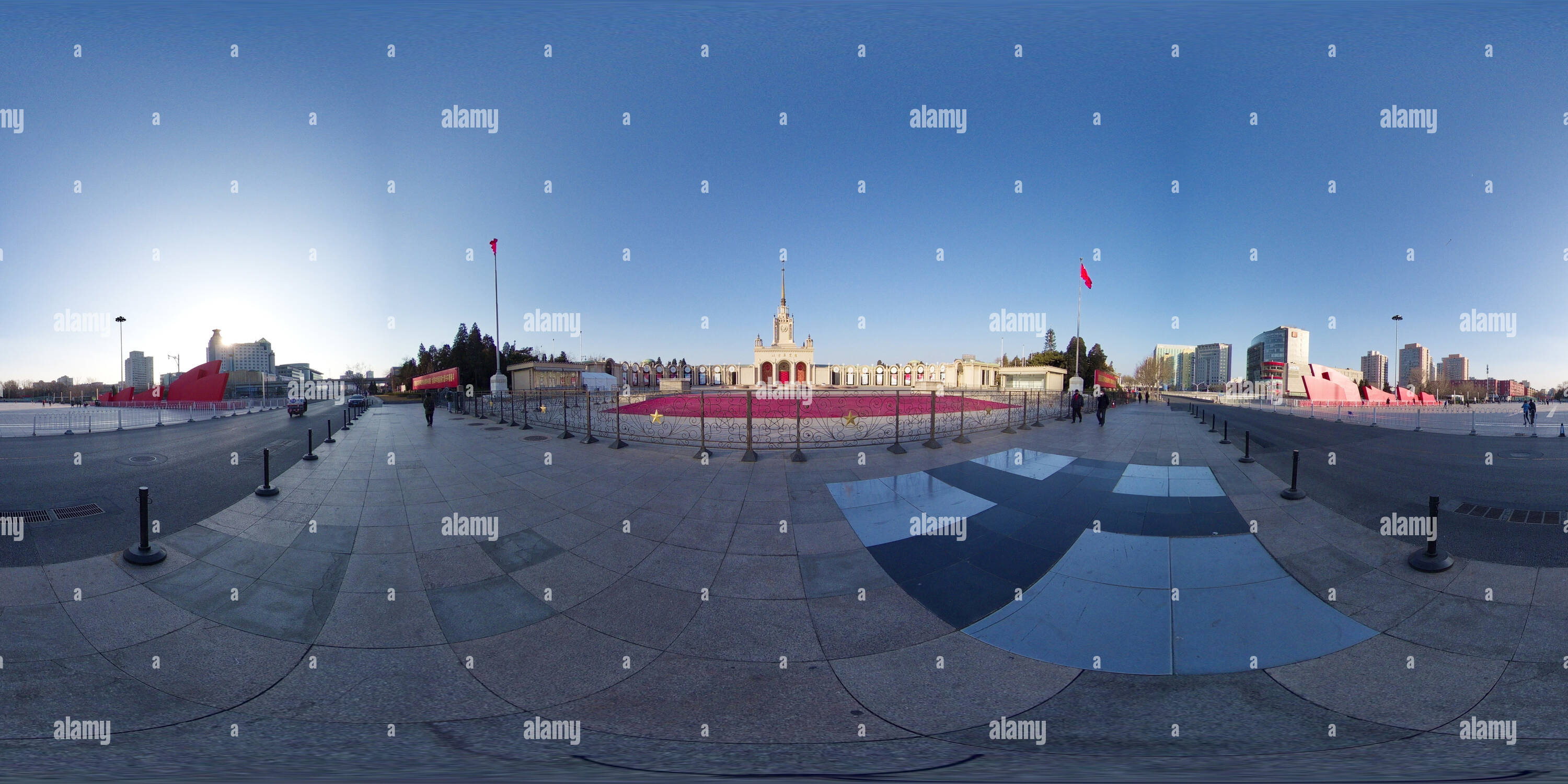 360° view of Beijing Exhibition Hall - Alamy