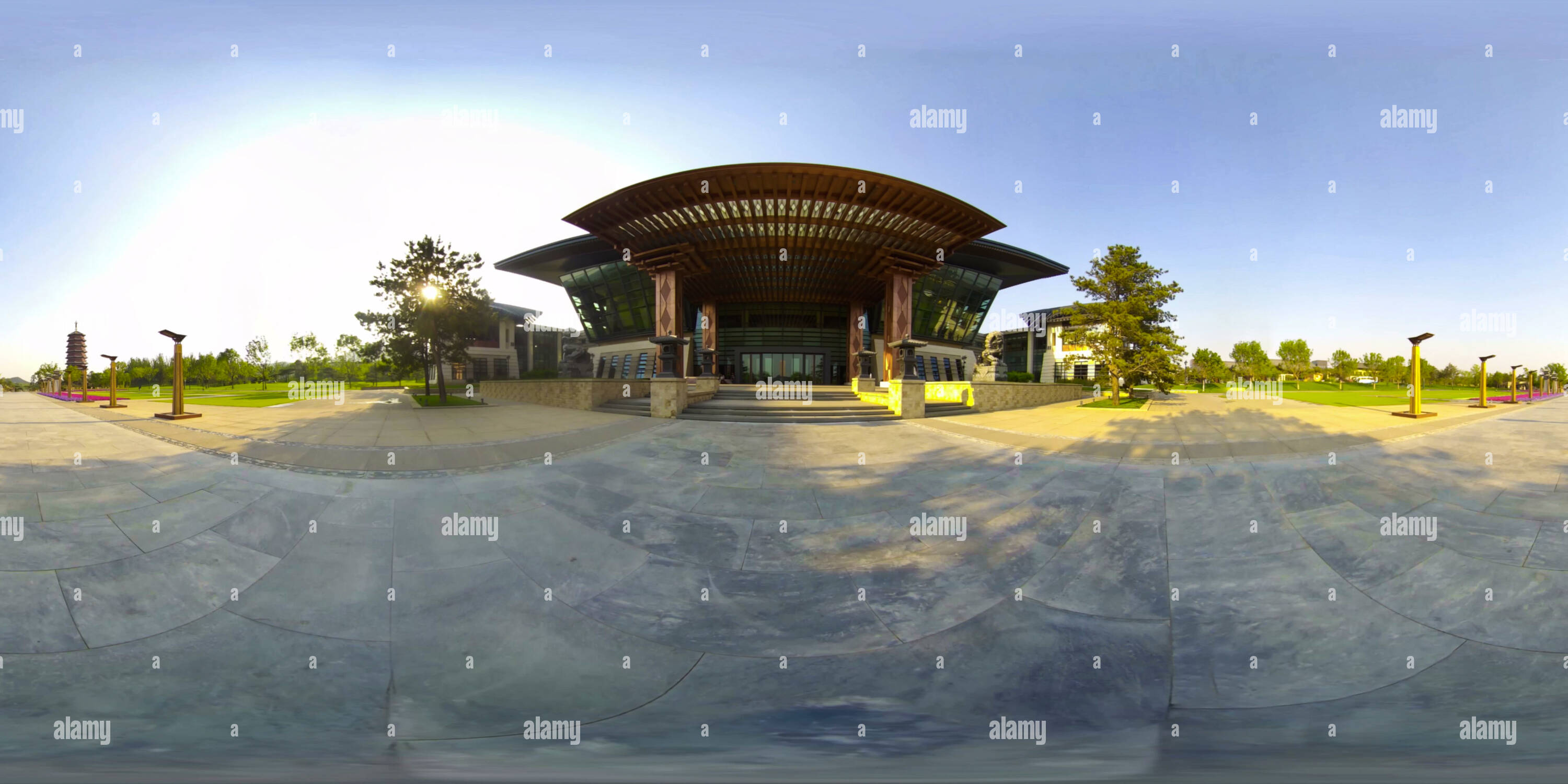 360° view of Yanqi Convention Center in Beijing - Alamy