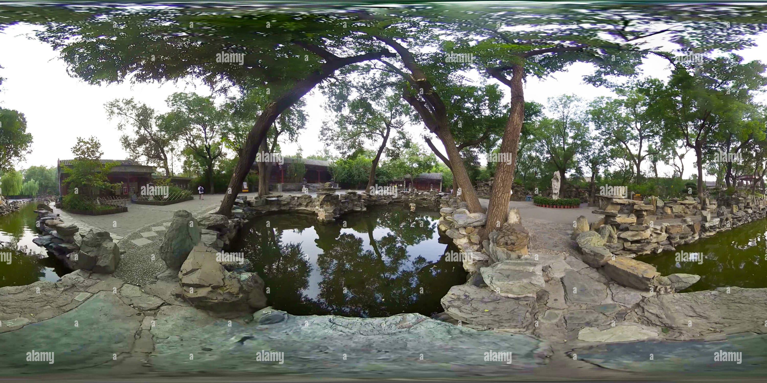 360° view of The largest royal mansion in Beijing - Alamy