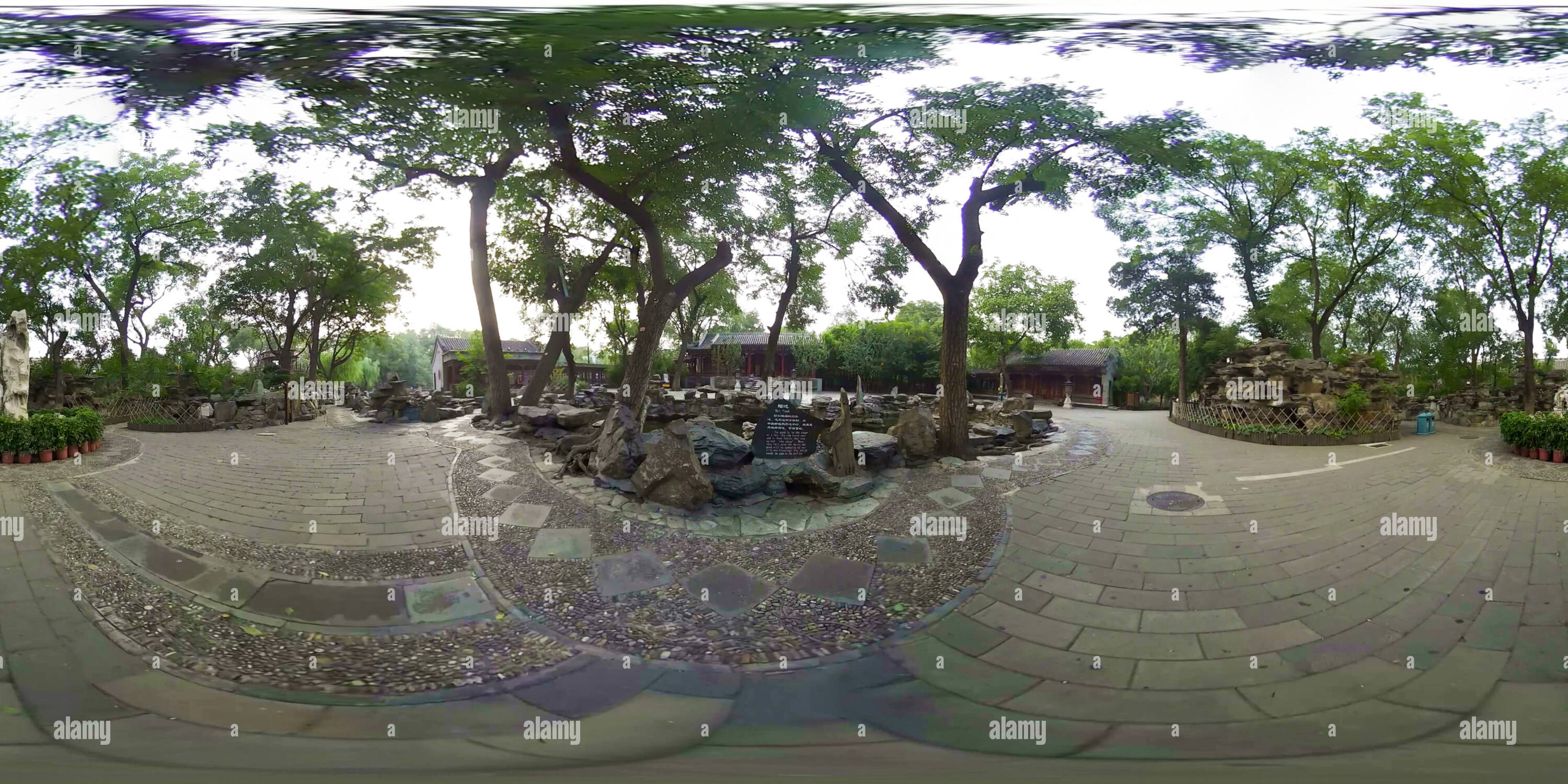 360° view of The largest royal mansion in Beijing - Alamy