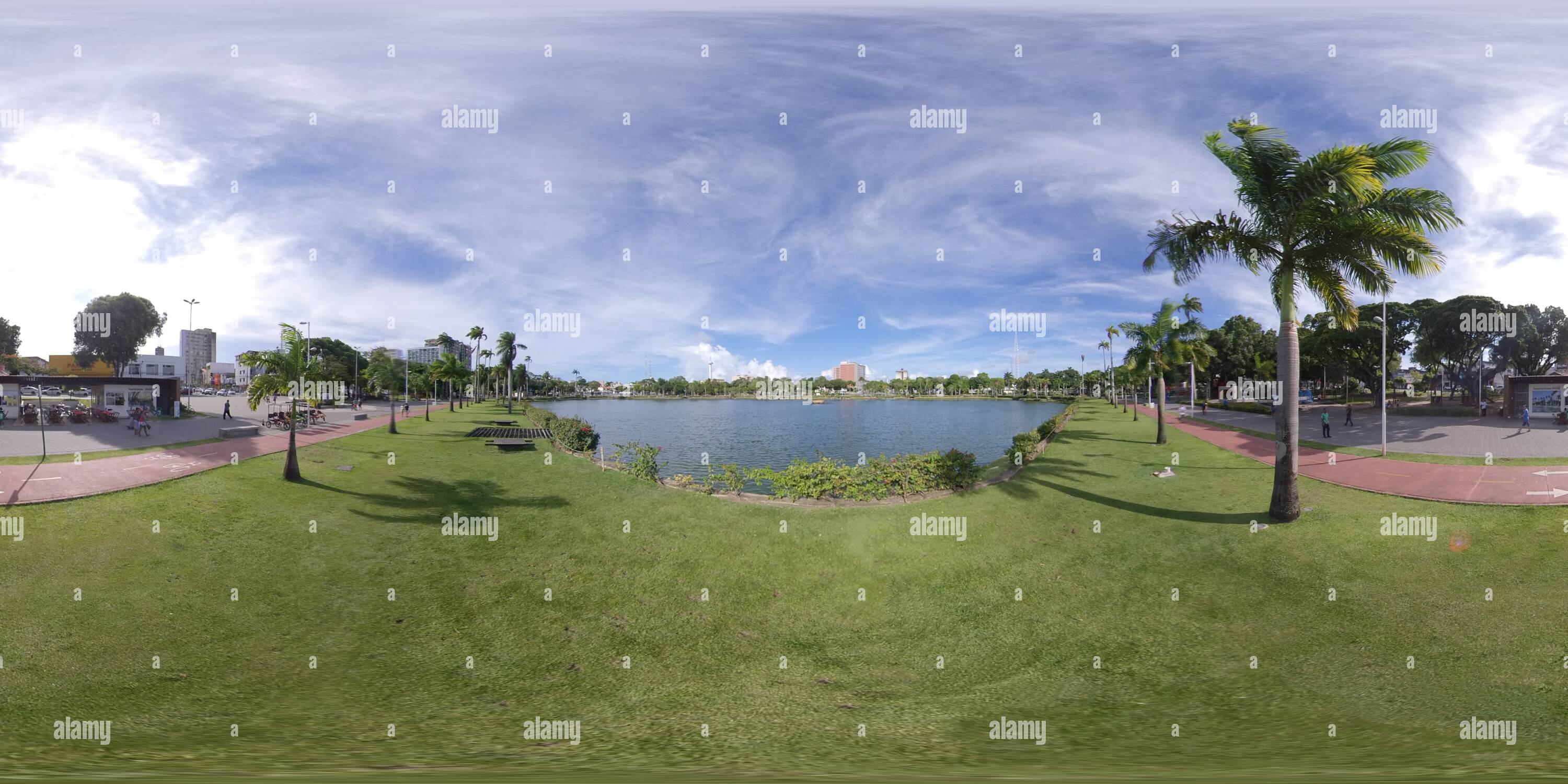 360° view of Parque Solon de Lucena - Alamy