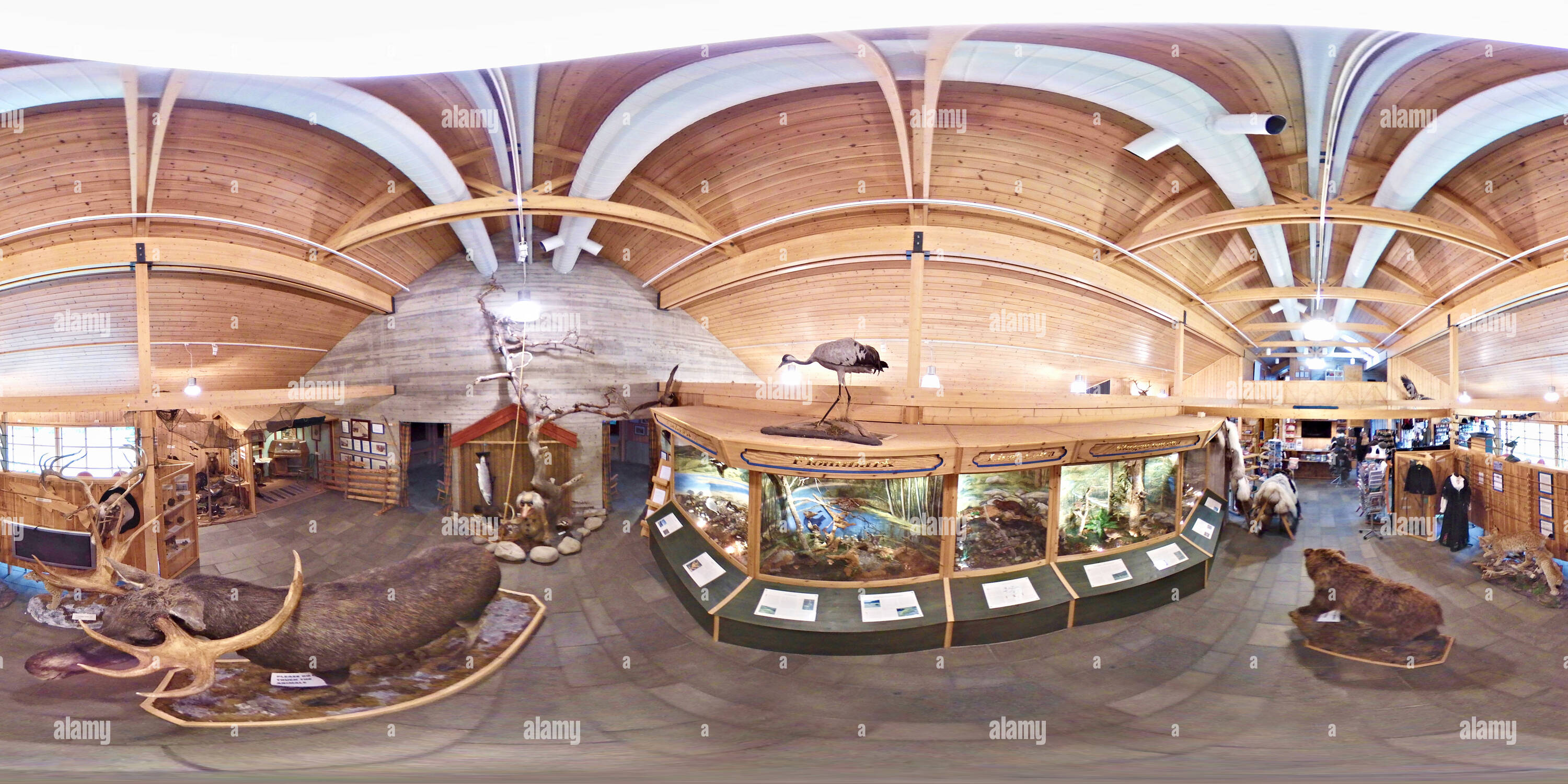 360° view of Gaula Nature Center - Alamy