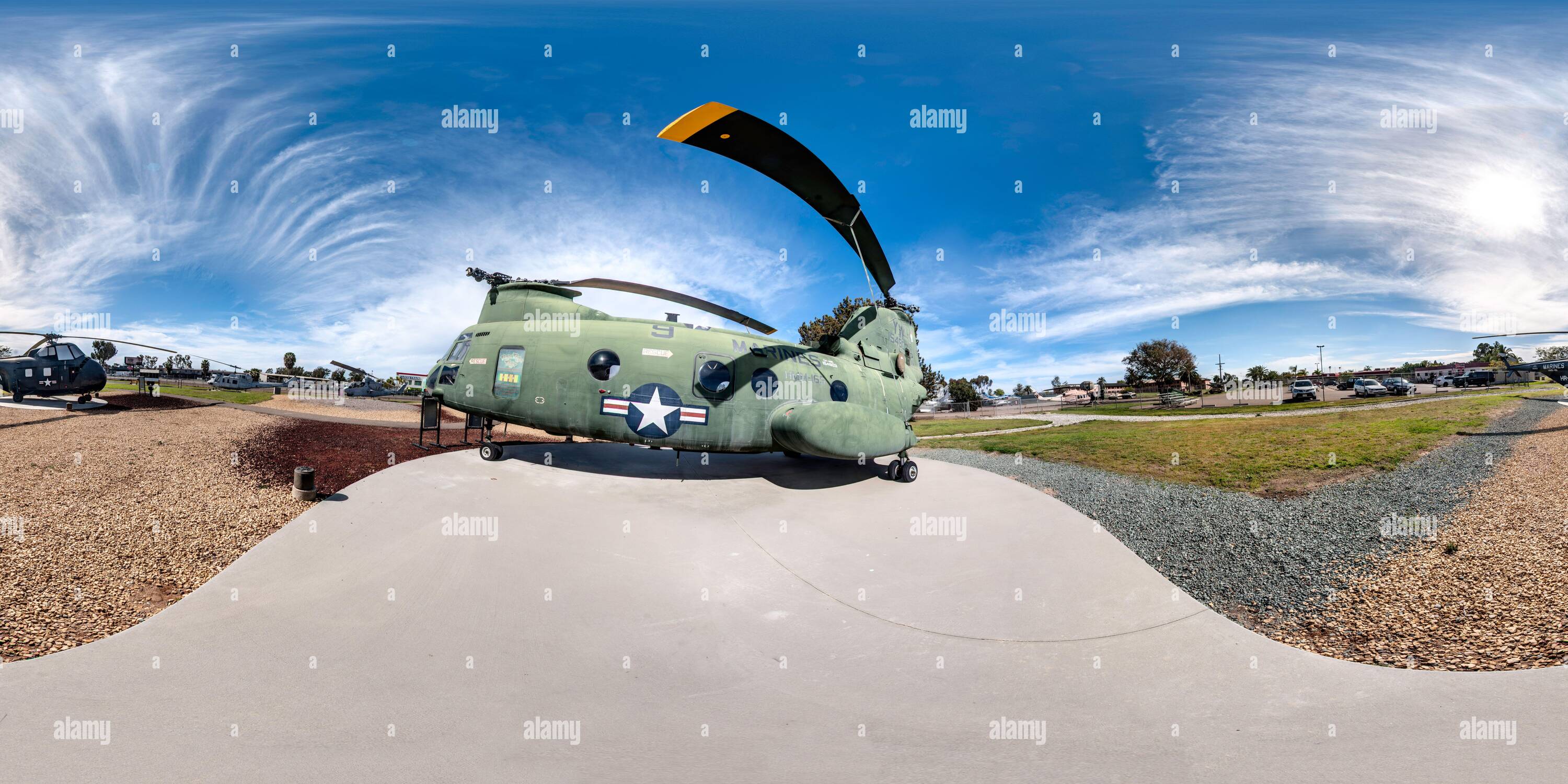 360° view of The Last Helicopter to Leave Vietnam - Alamy