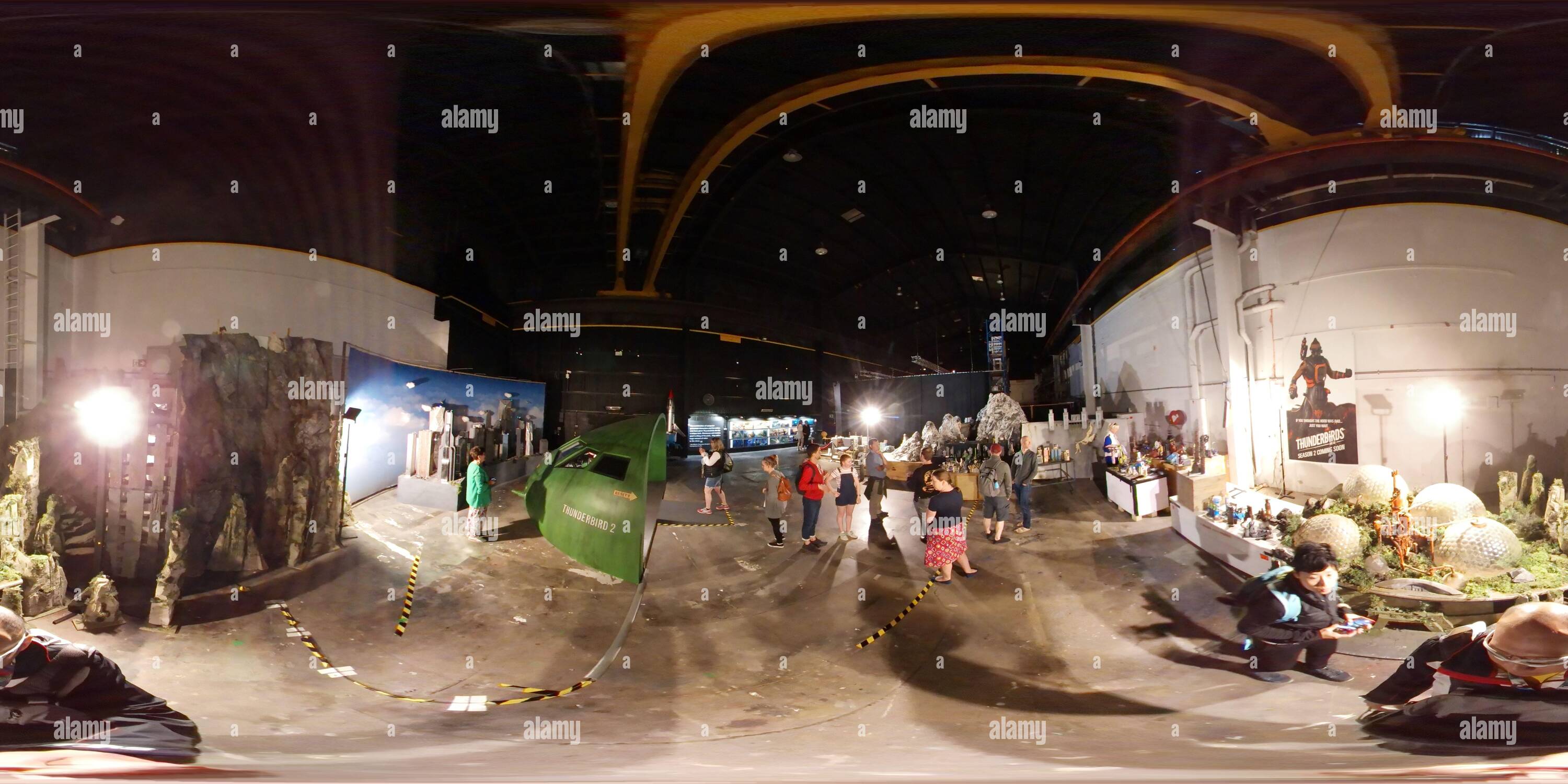 360° view of Tour of the special effect studio at Weta production ...