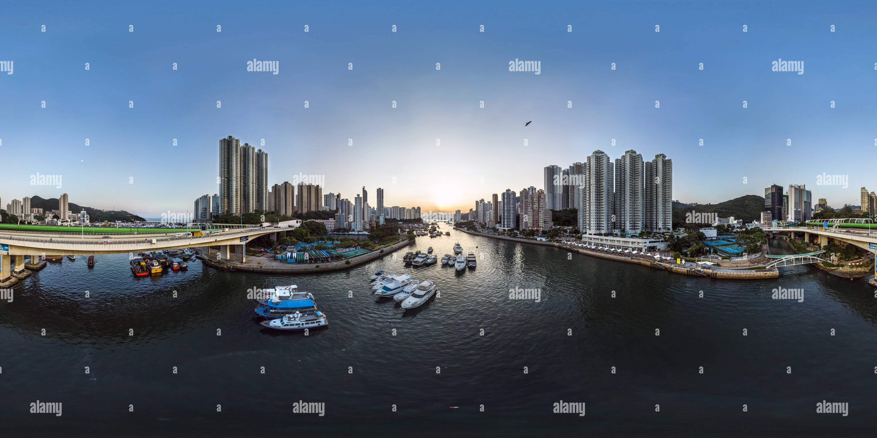 360° view of 20190910 Sunset Aberdeen S Hk - Alamy