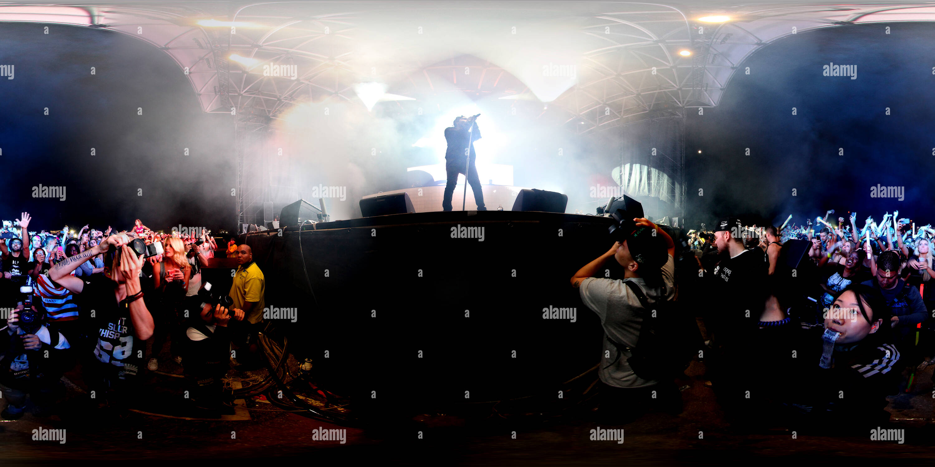 360° view of ASAP Rockey Concert in Toronto - Alamy