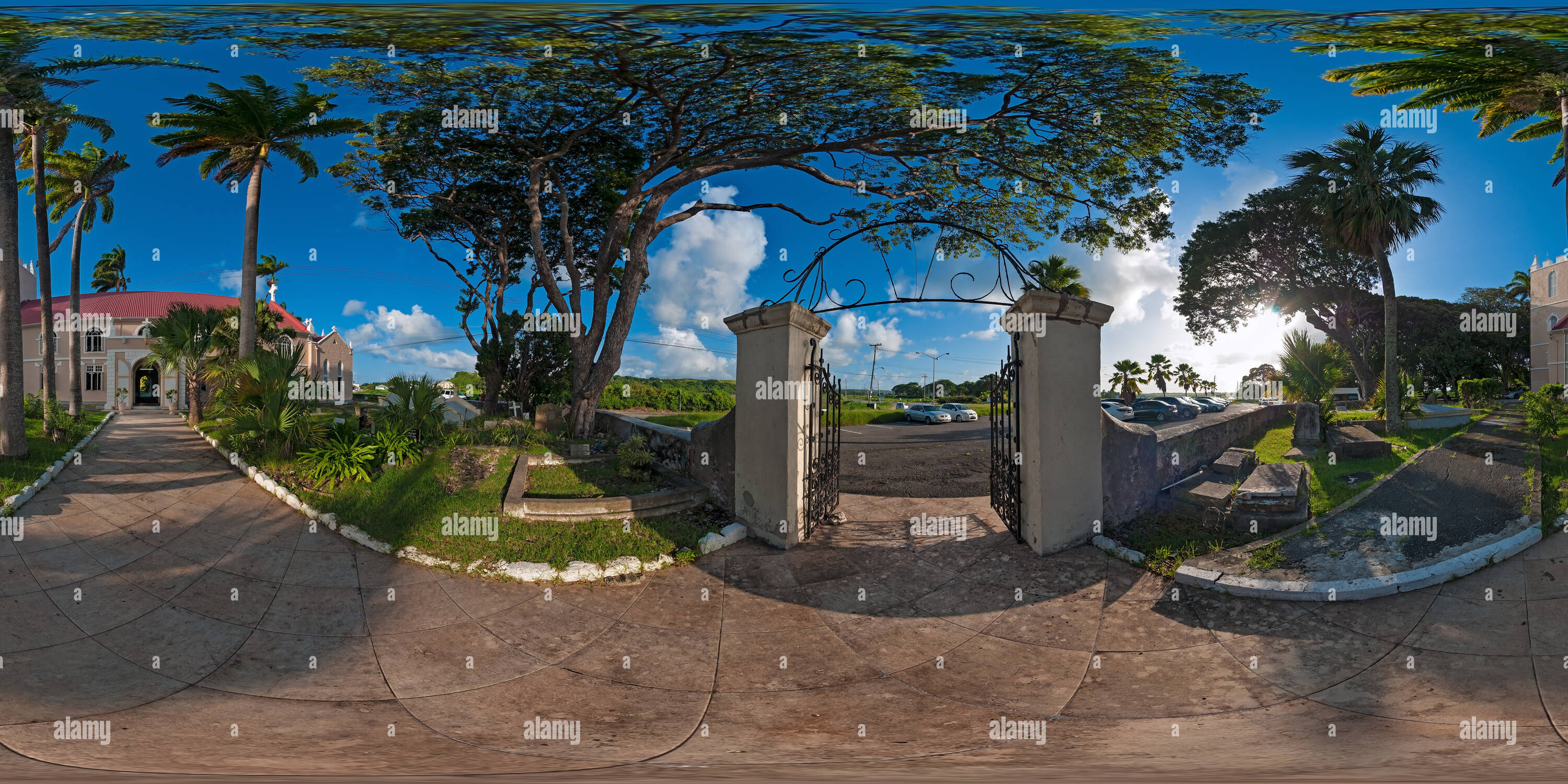 360° view of St Lucy Church - Alamy