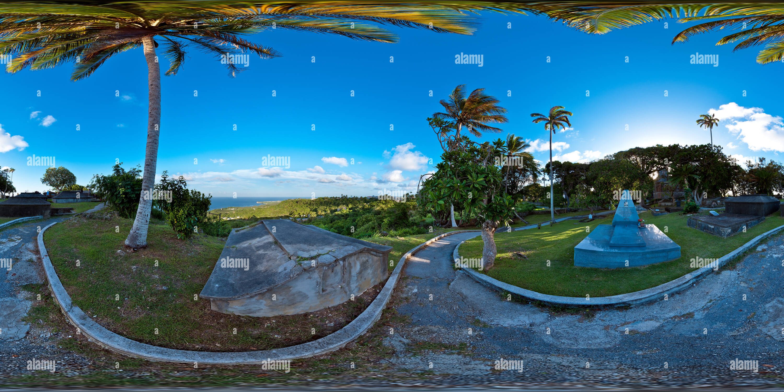 360 panorama church cemetery hi-res stock photography and images - Alamy