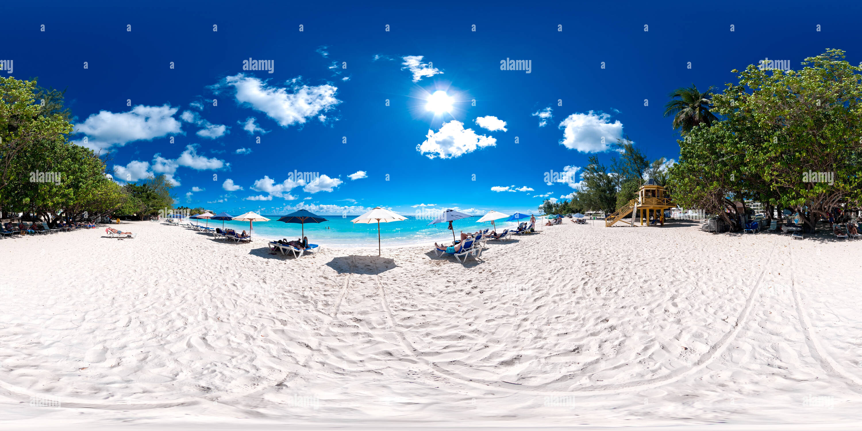 360° view of Accra Beach - middle - Alamy