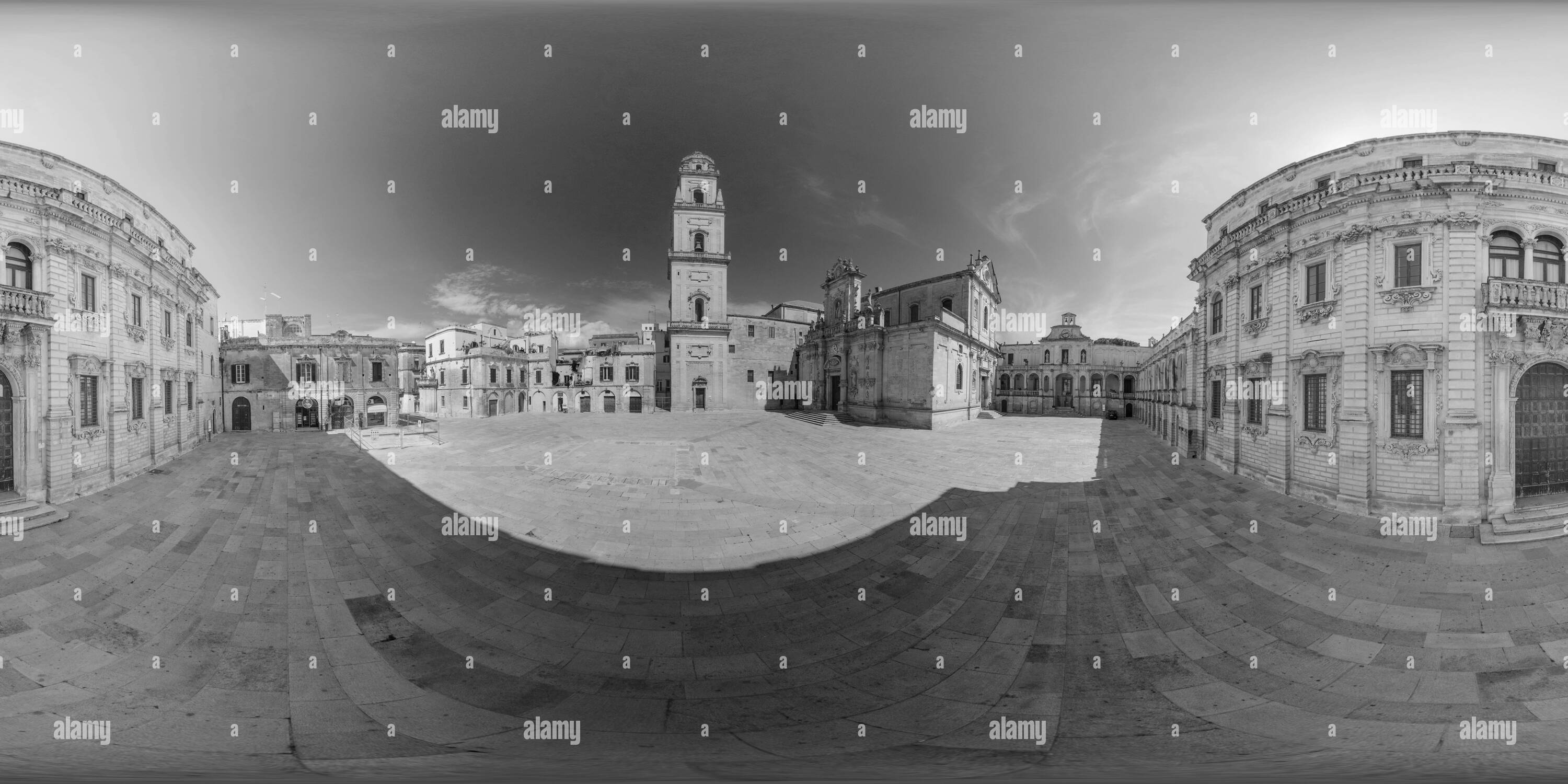 360° view of Panoramic photo in the middle of the Lockdown time ...