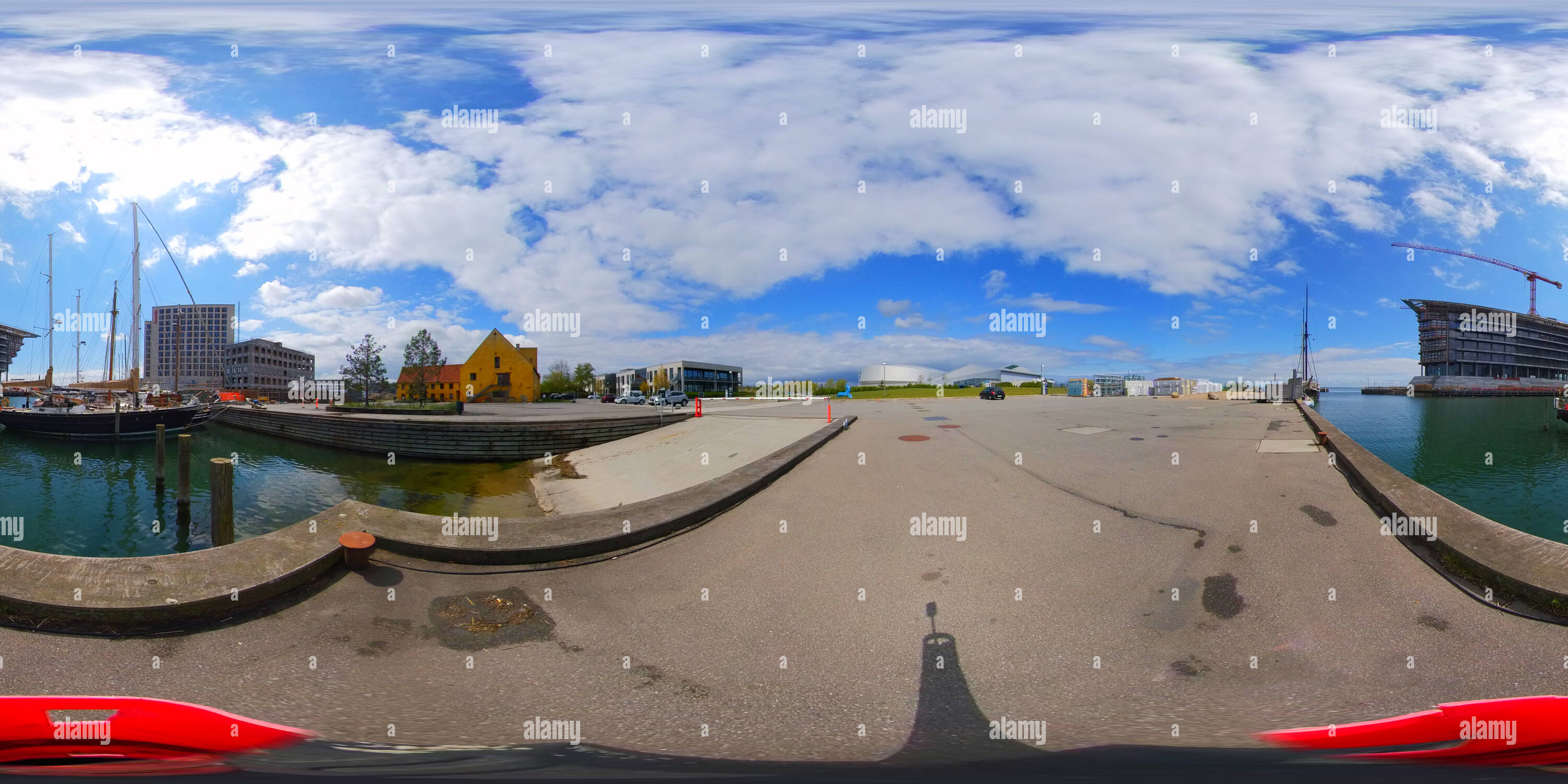 360° view of Kastrup old industrial harbour - Alamy