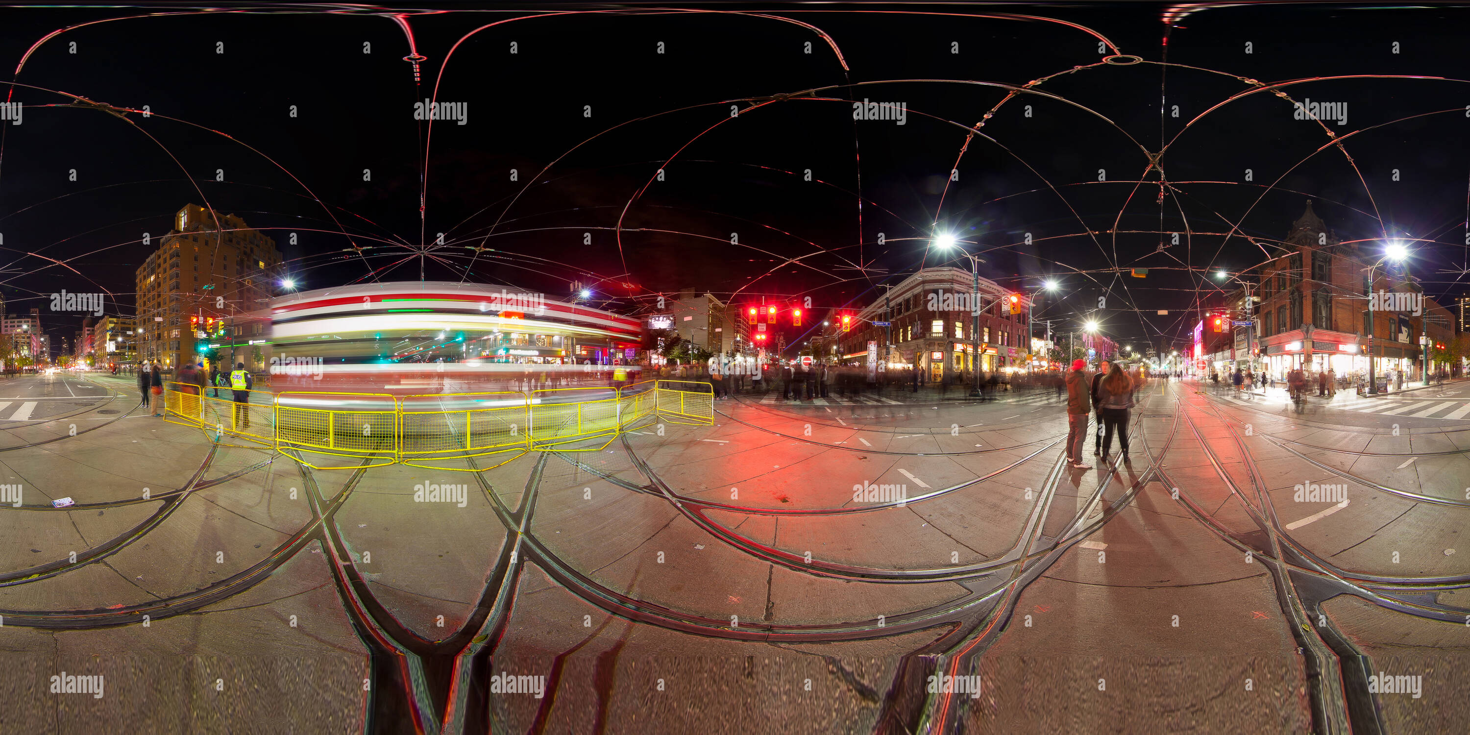 360° view of Streets of Toronto - Alamy