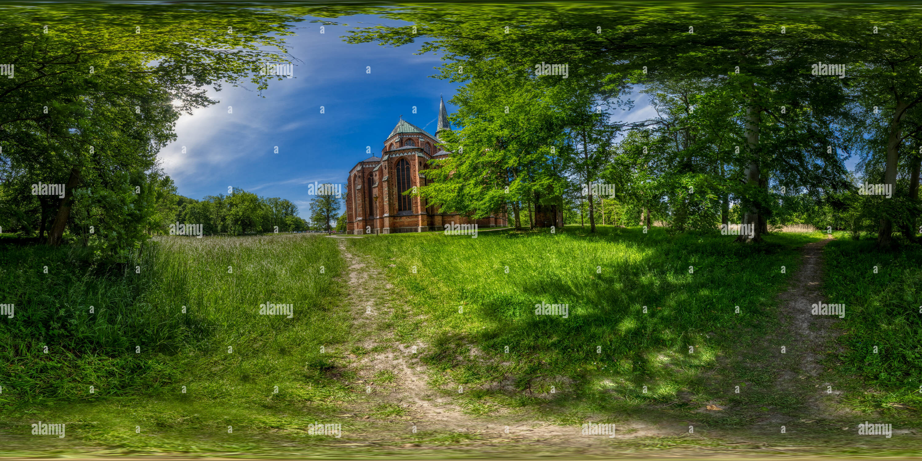 360° view of Münster - Bad Doberan - Alamy