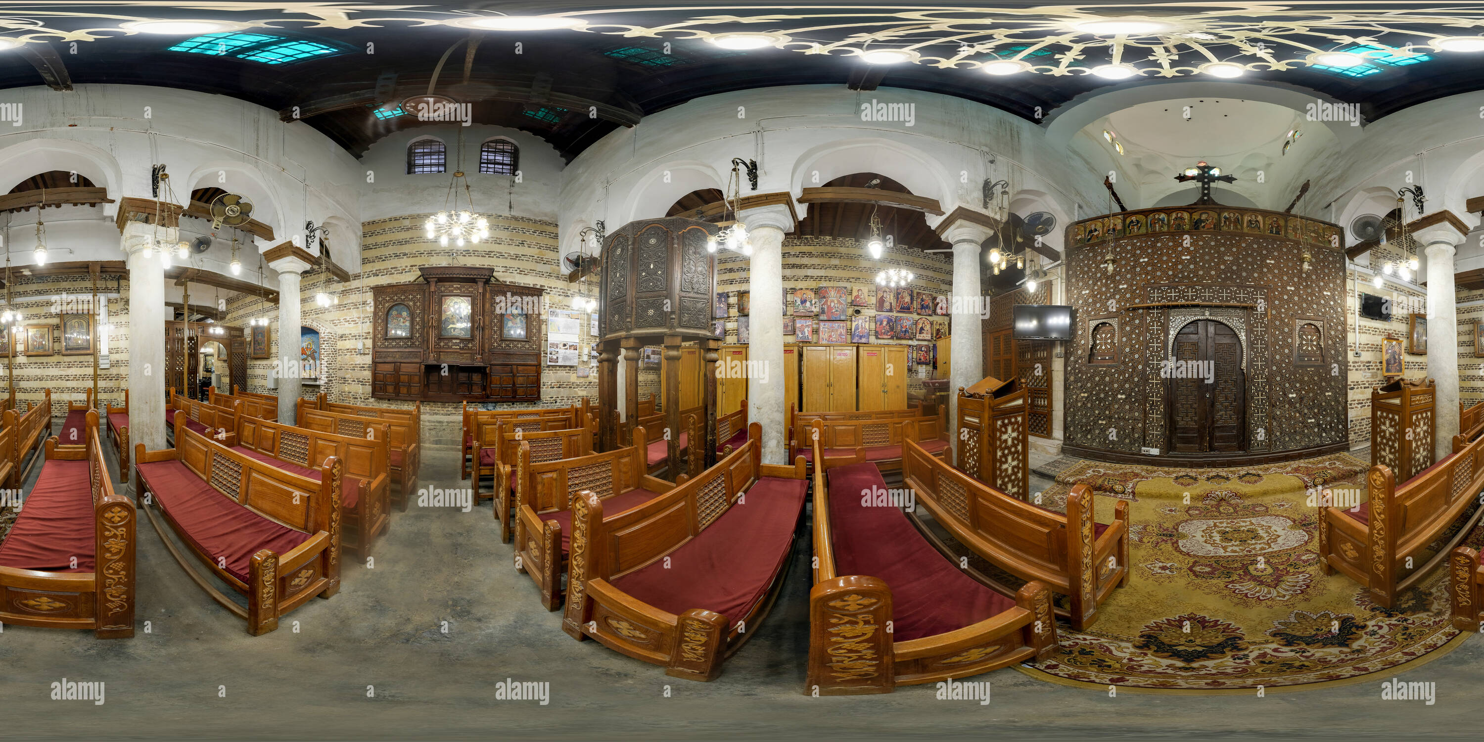 360° view of Virgin Mary Halet el-Hadid, Haret Zeweila 1 - Alamy
