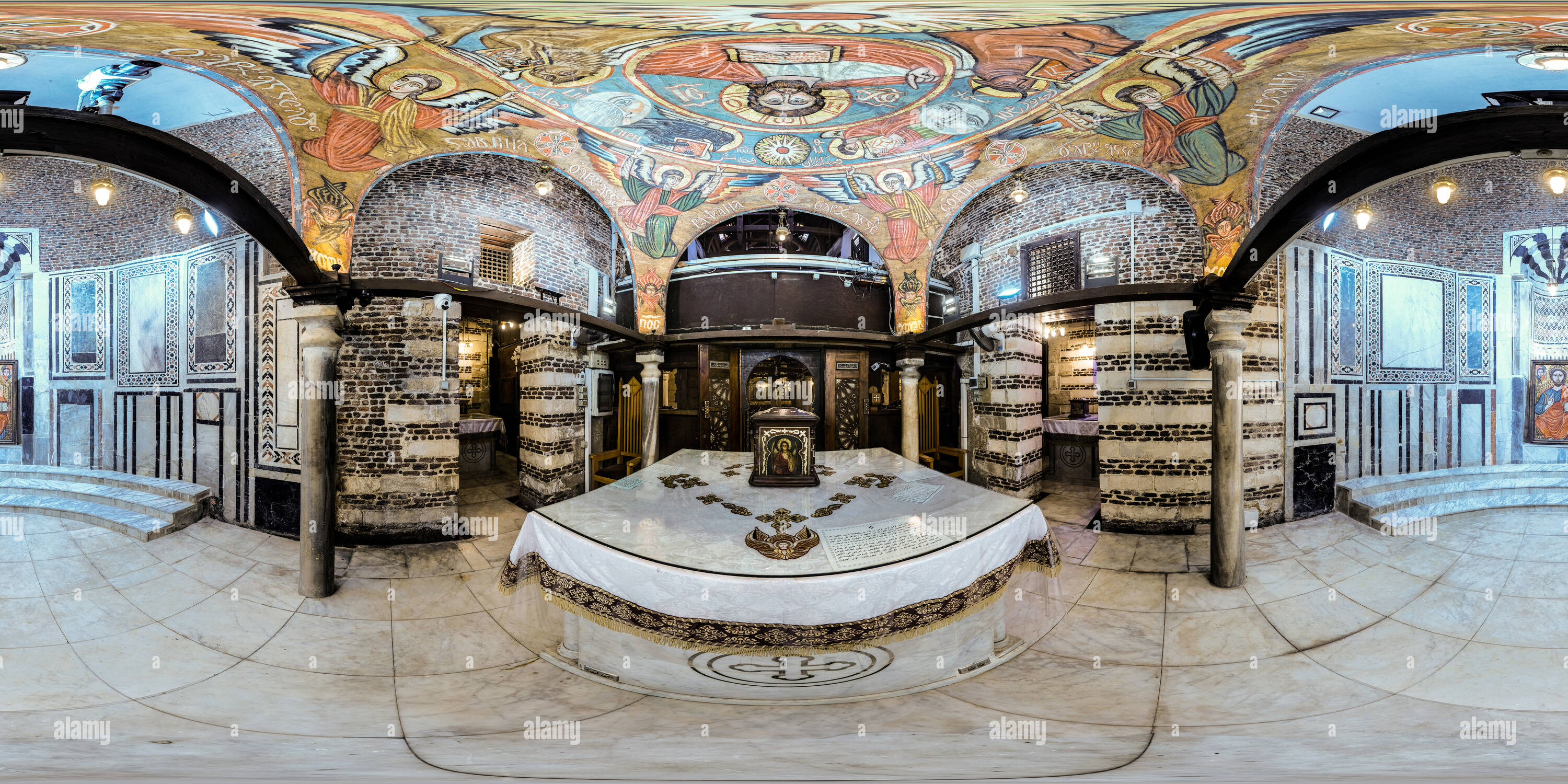 360° view of Virgin Mary Halet el-Hadid, Haret Zeweila 4 - Alamy