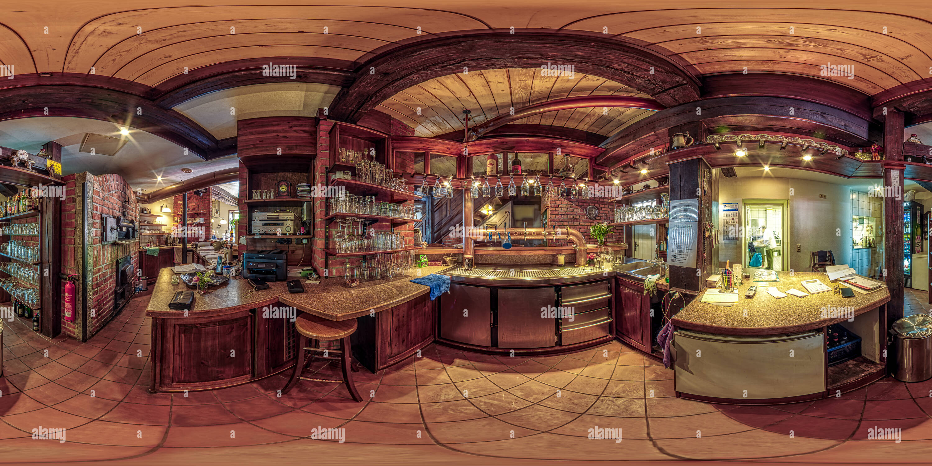 360° view of Restaurant Eboli Boizenburg - Alamy