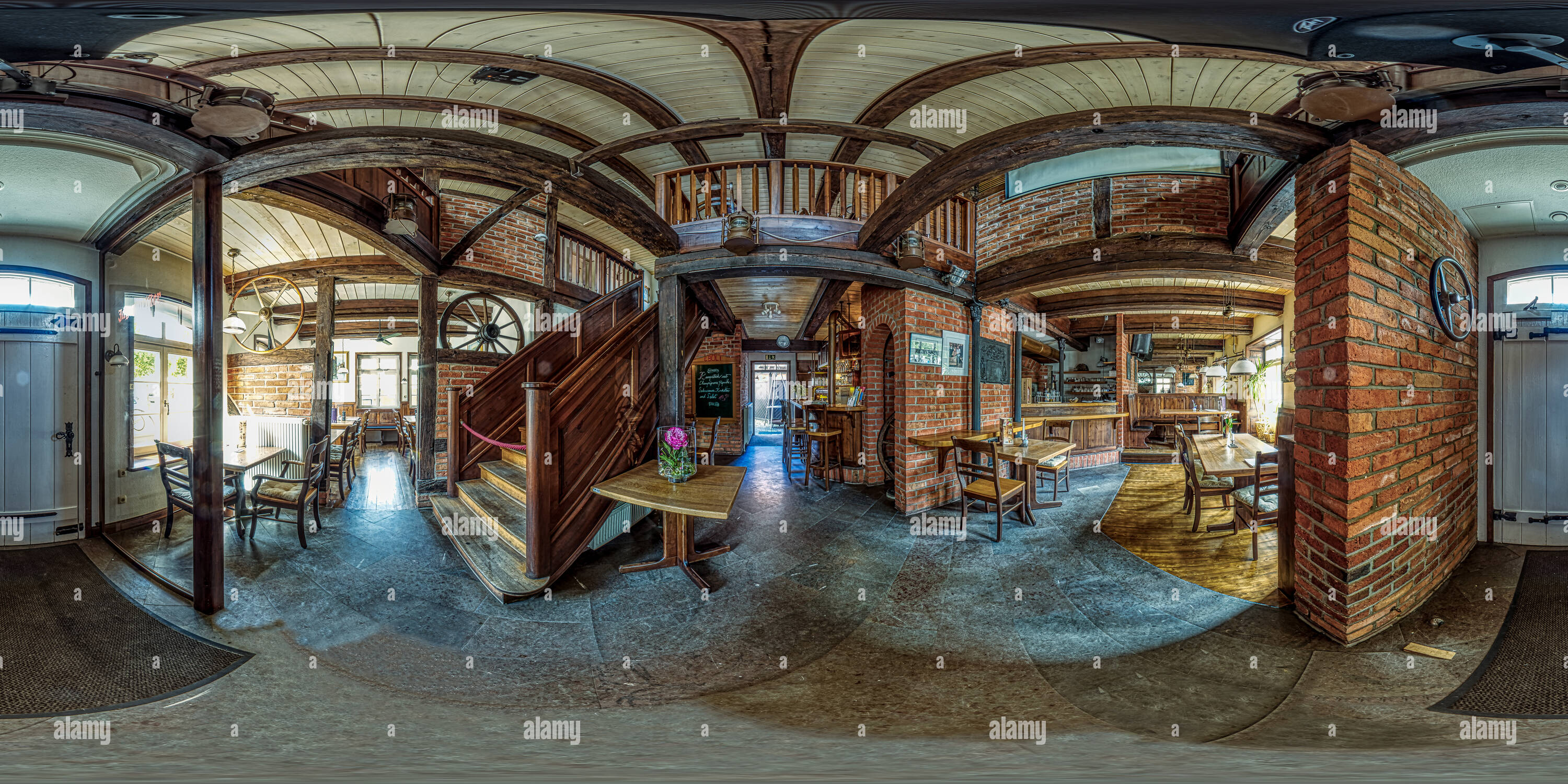 360° view of Restaurant Eboli Boizenburg - Alamy