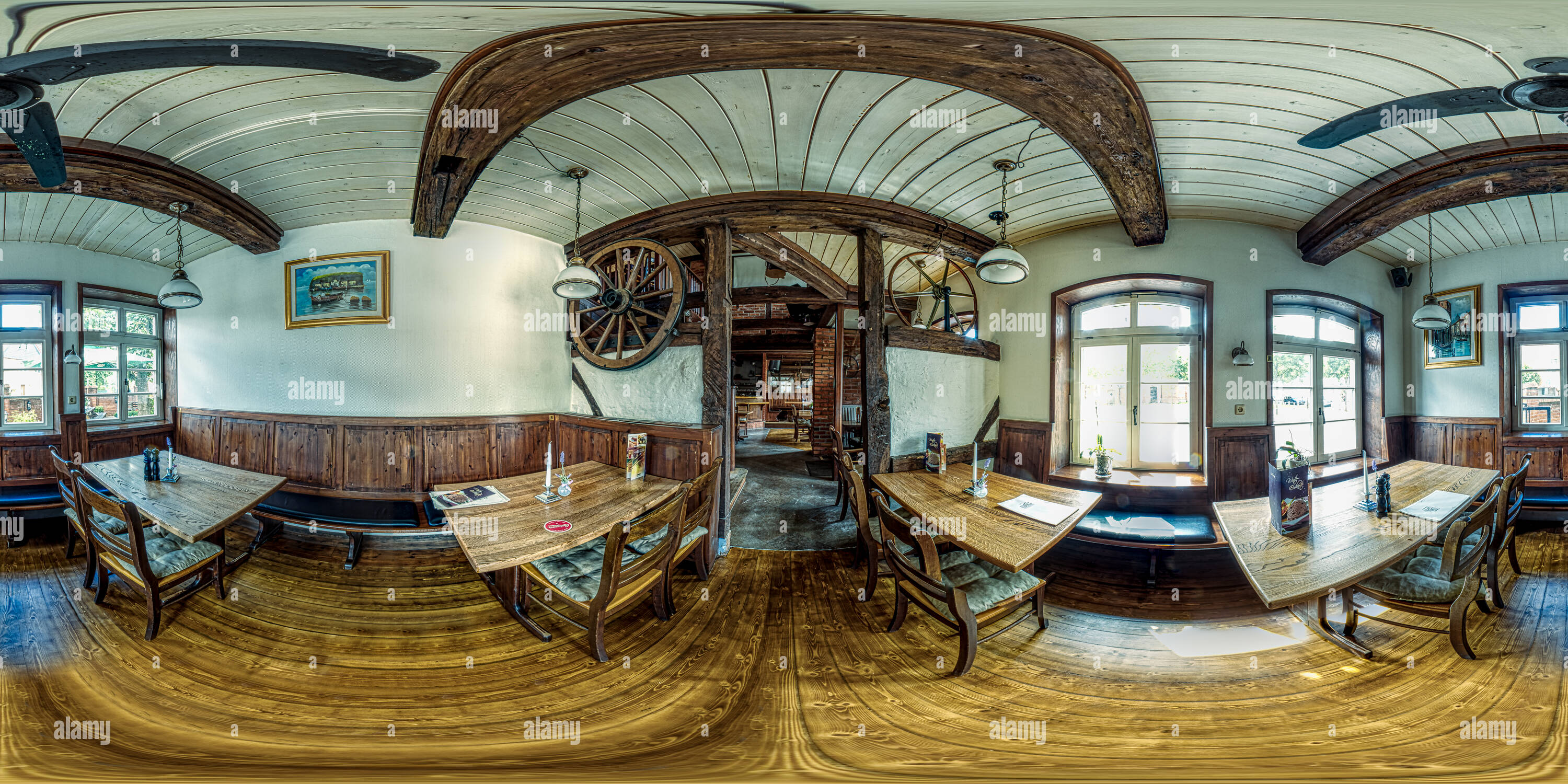 360° view of Restaurant Eboli Boizenburg - Alamy