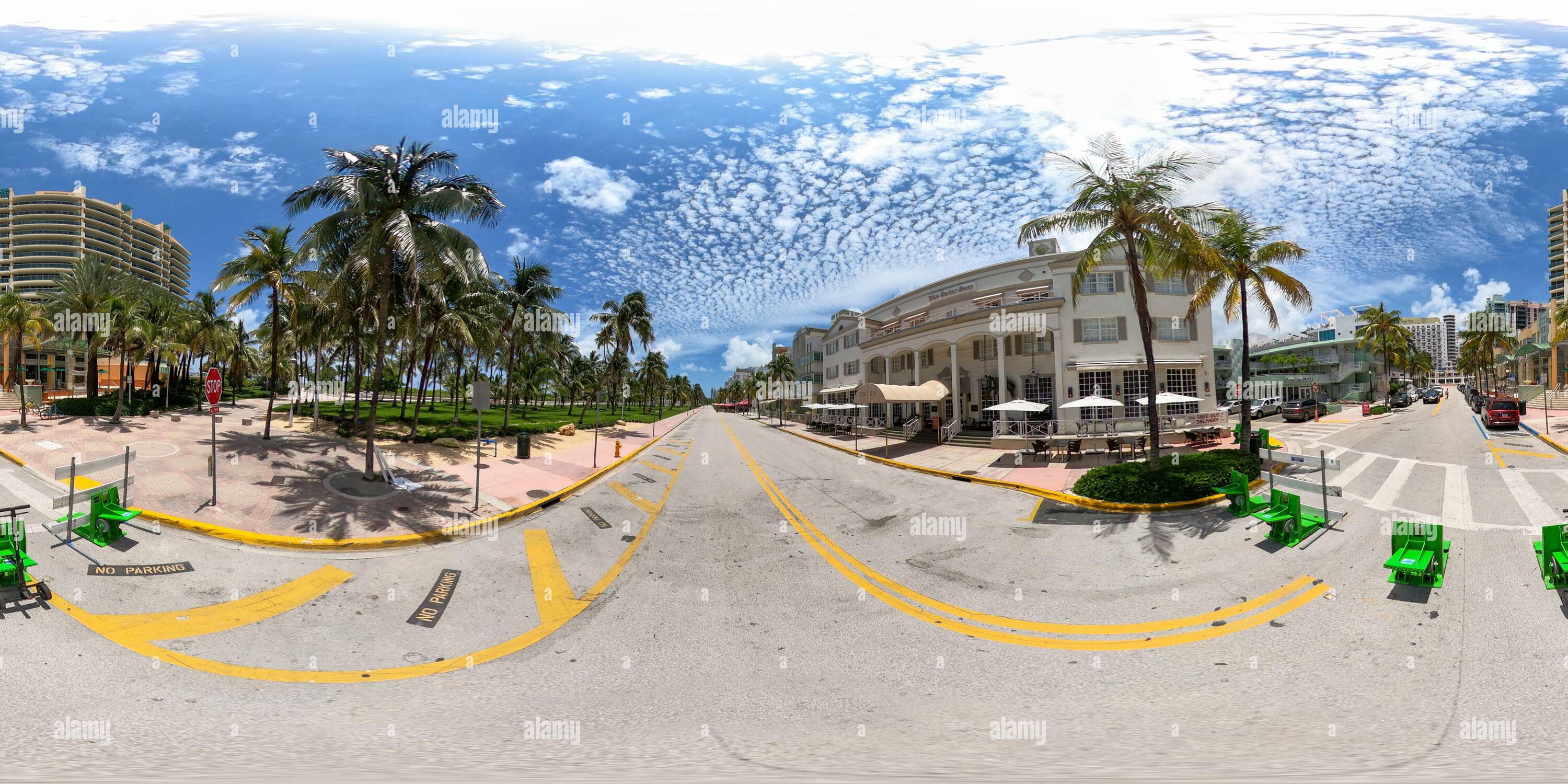 360° view of 360vr photo Miami Beach hotels shut down due to ...