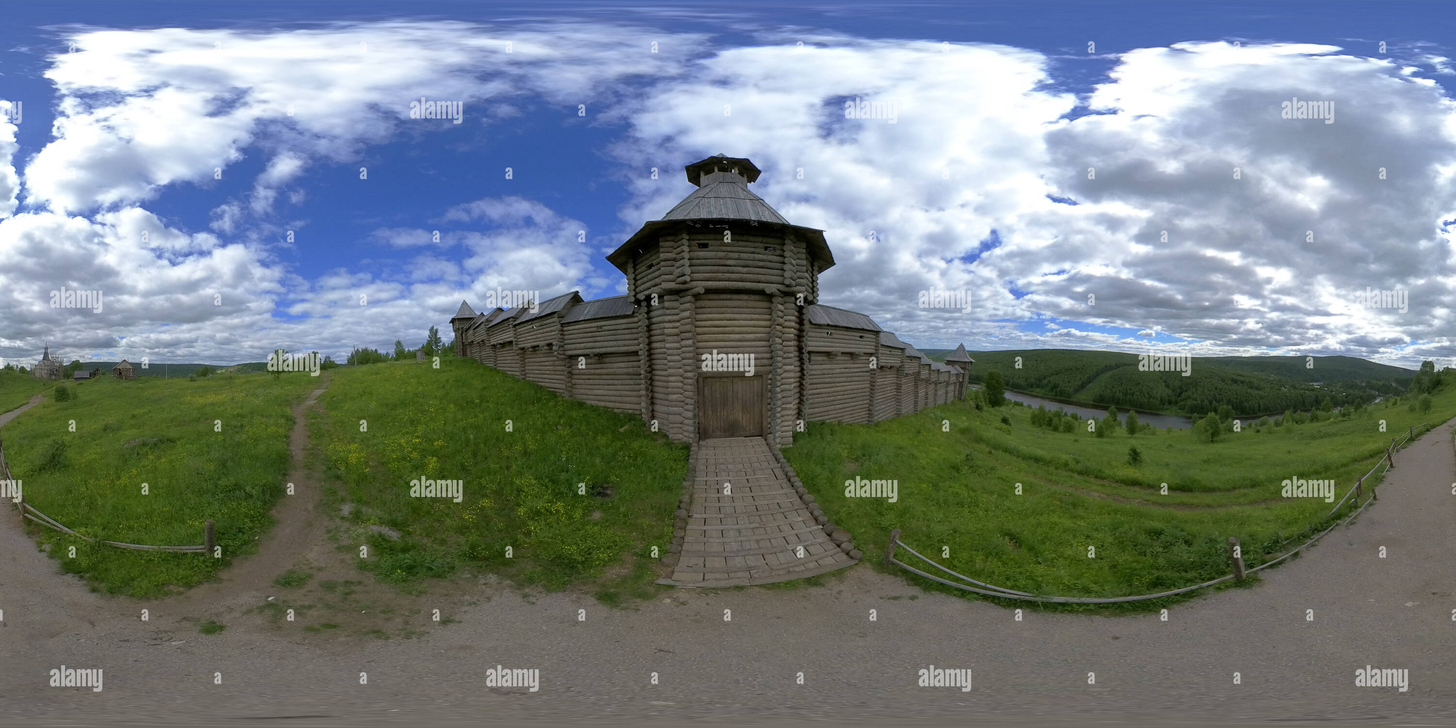 360° view of Shooting a movie - Alamy