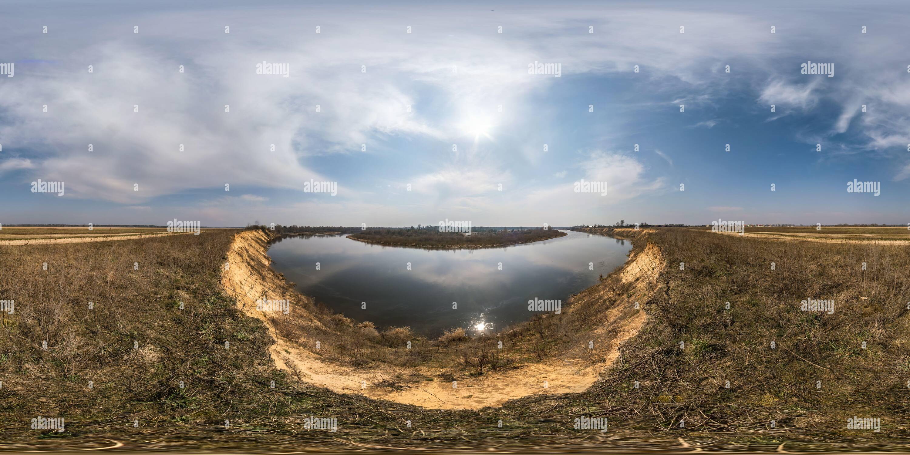 360° view of full seamless spherical hdri panorama 360 degrees angle ...