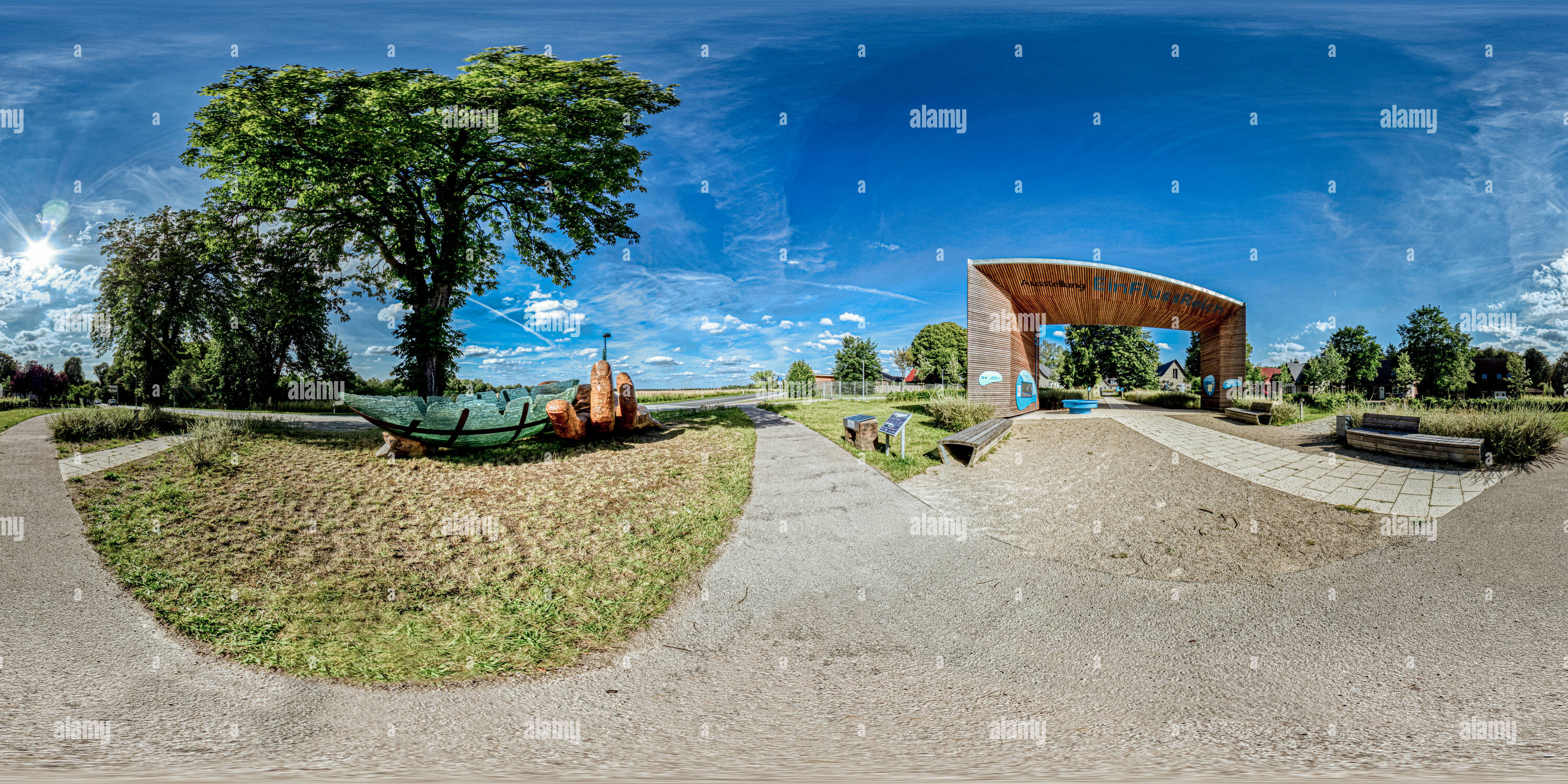 360° view of Glass Ark 3 - Alamy
