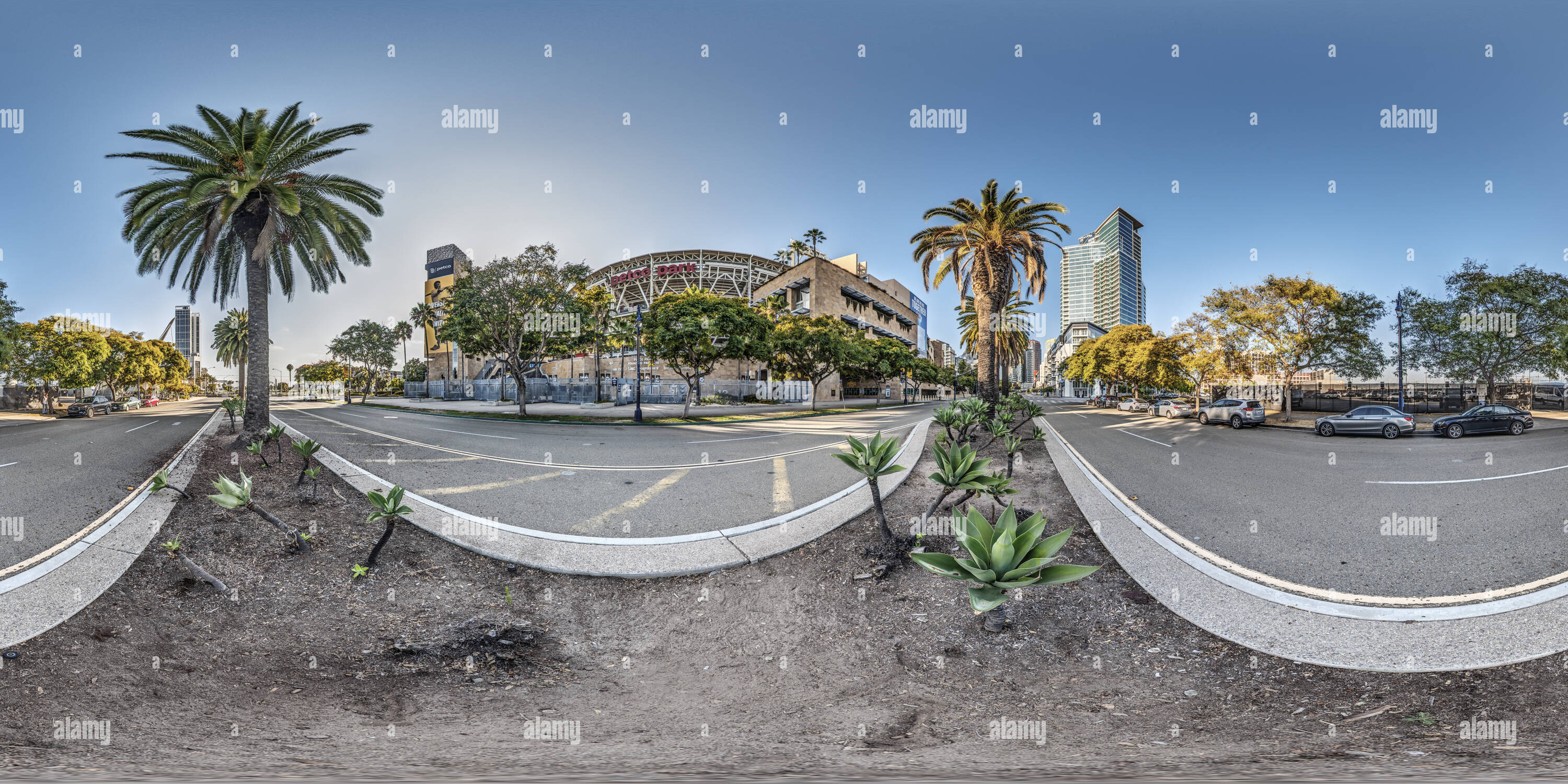 360° view of Petco Park Home of the Padres - Alamy