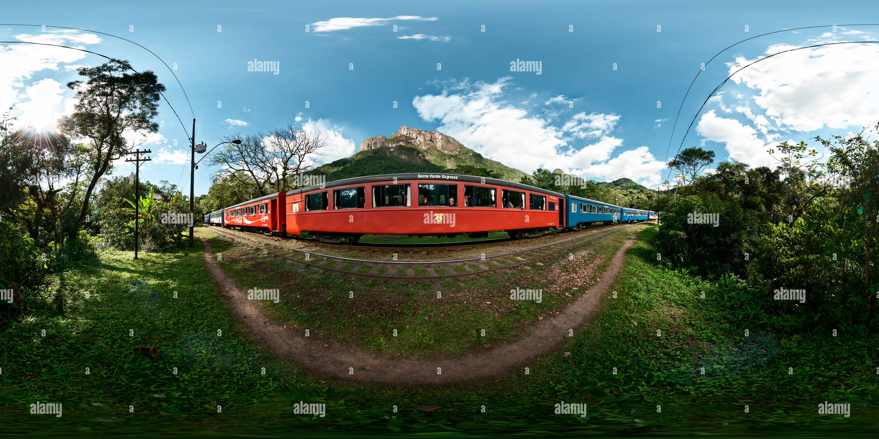 360° view of Pico do Marumbi State Park - Alamy