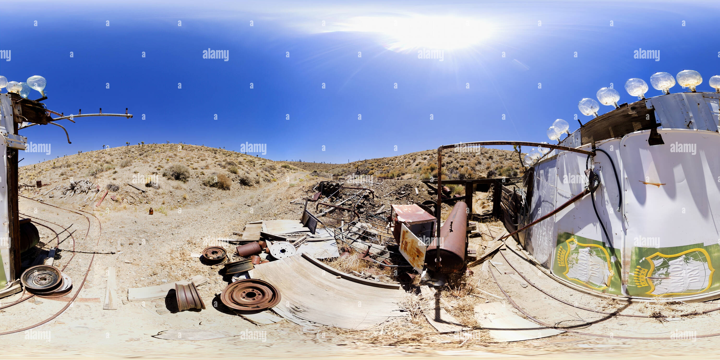 360° view of Cleveland Mine -Workshop - Outside - Alamy