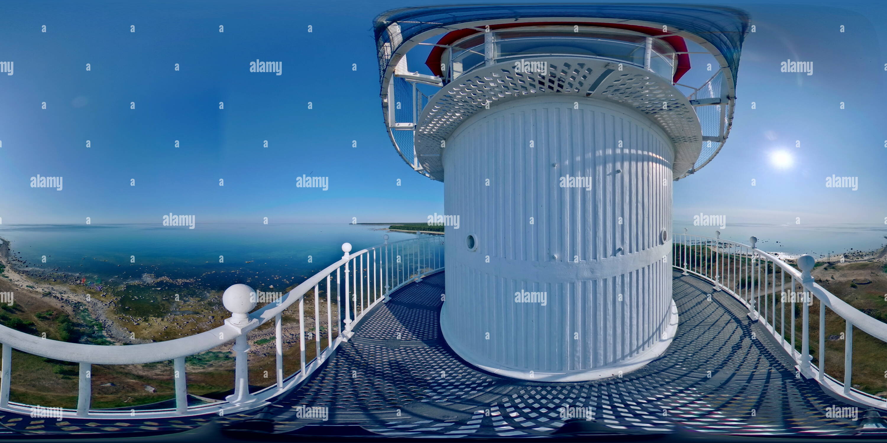 360° view of Lighthouse in Tahkuna, Hiiumaa - Alamy