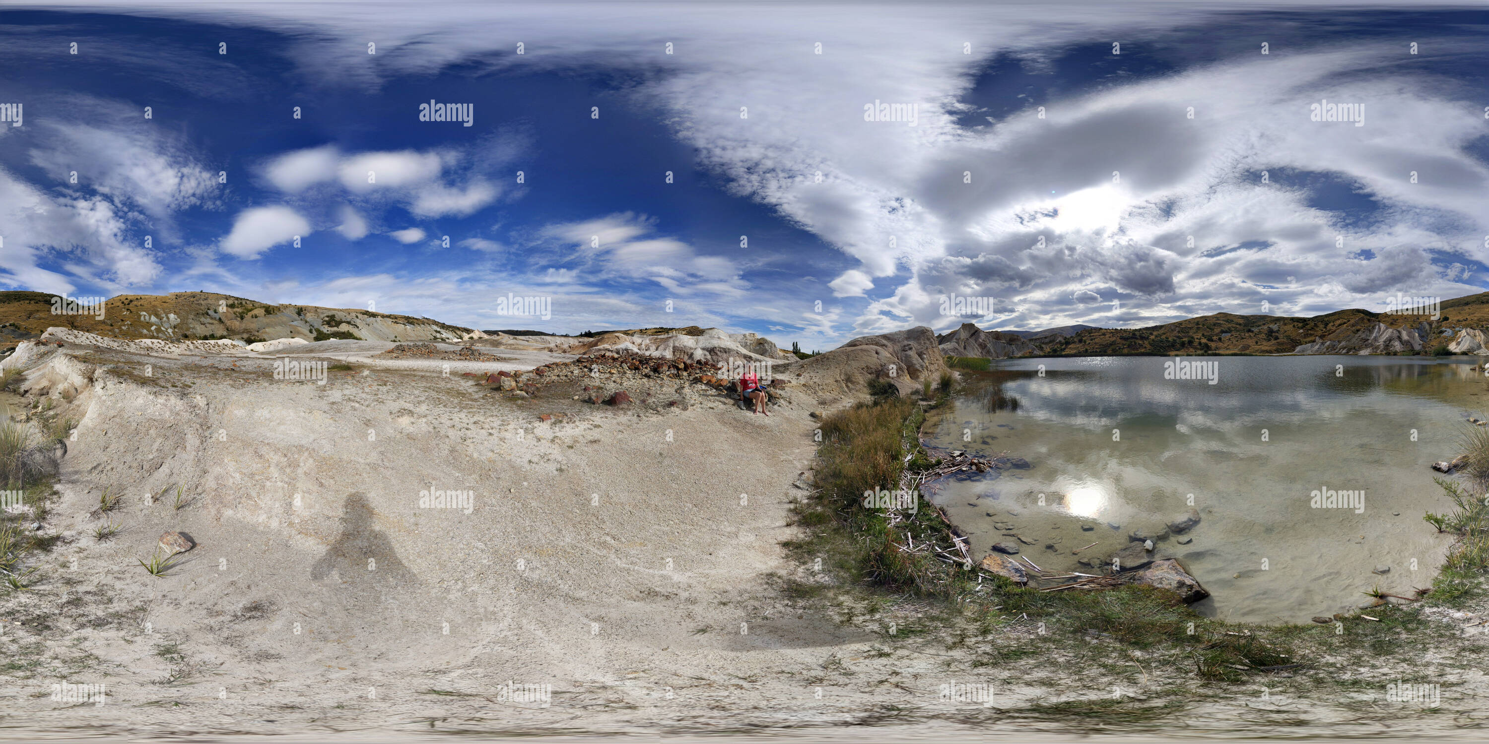 360° view of Blue Lake 2 - Alamy