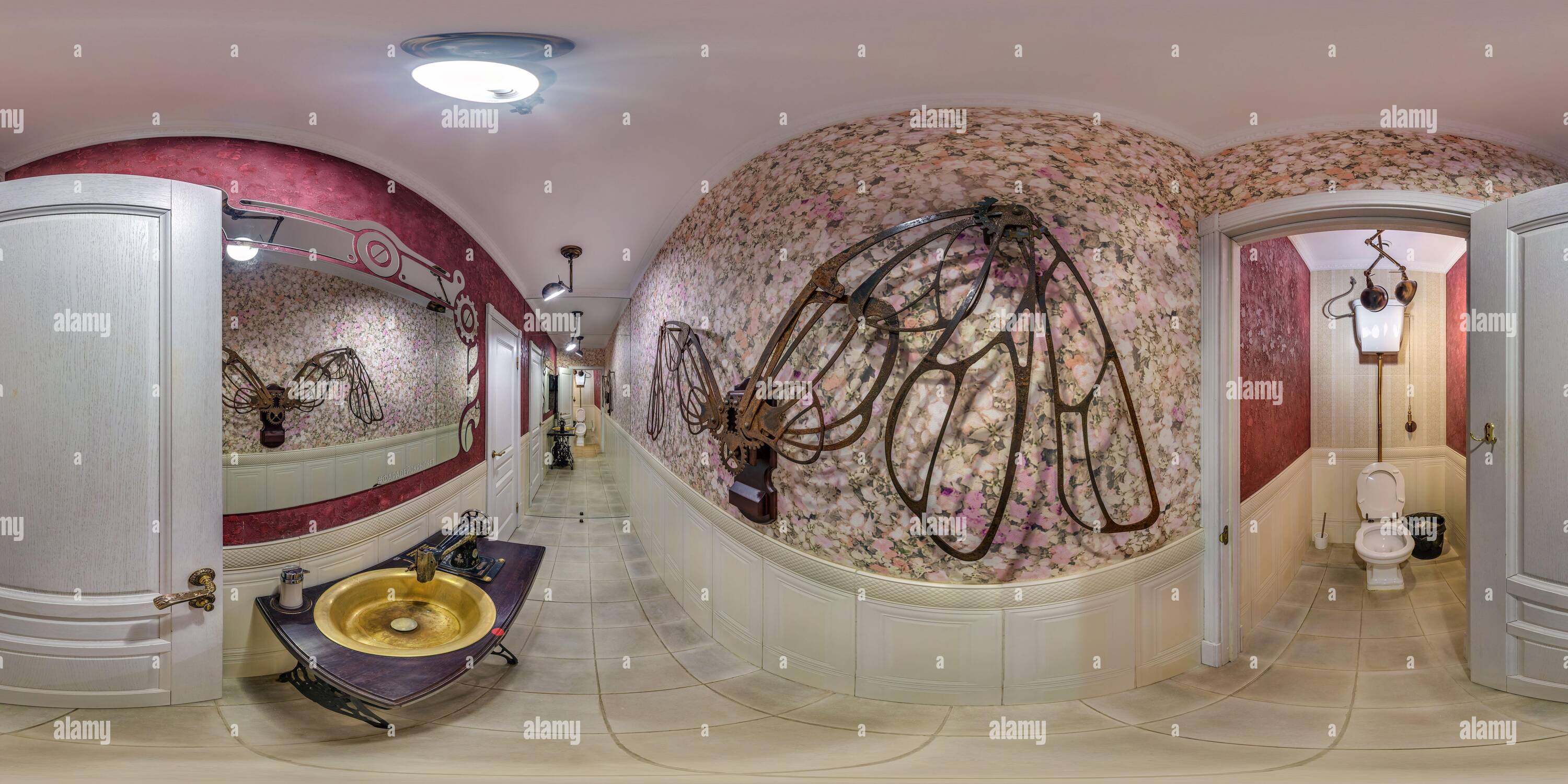 360° view of MINSK, BELARUS - MAY, 2019: full seamless spherical ...