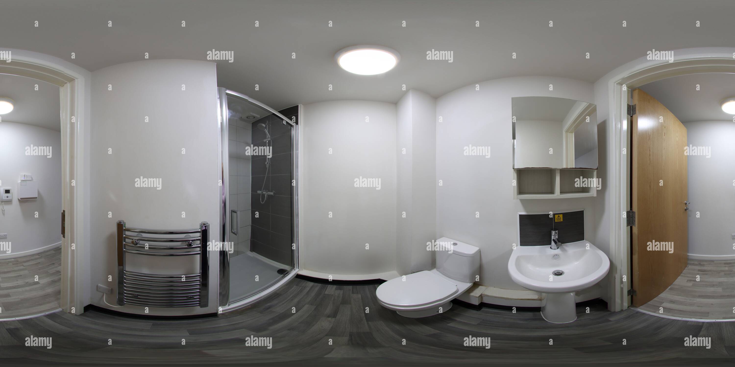 360° view of 360 Degree full sphere panoramic photo of a modern newly ...
