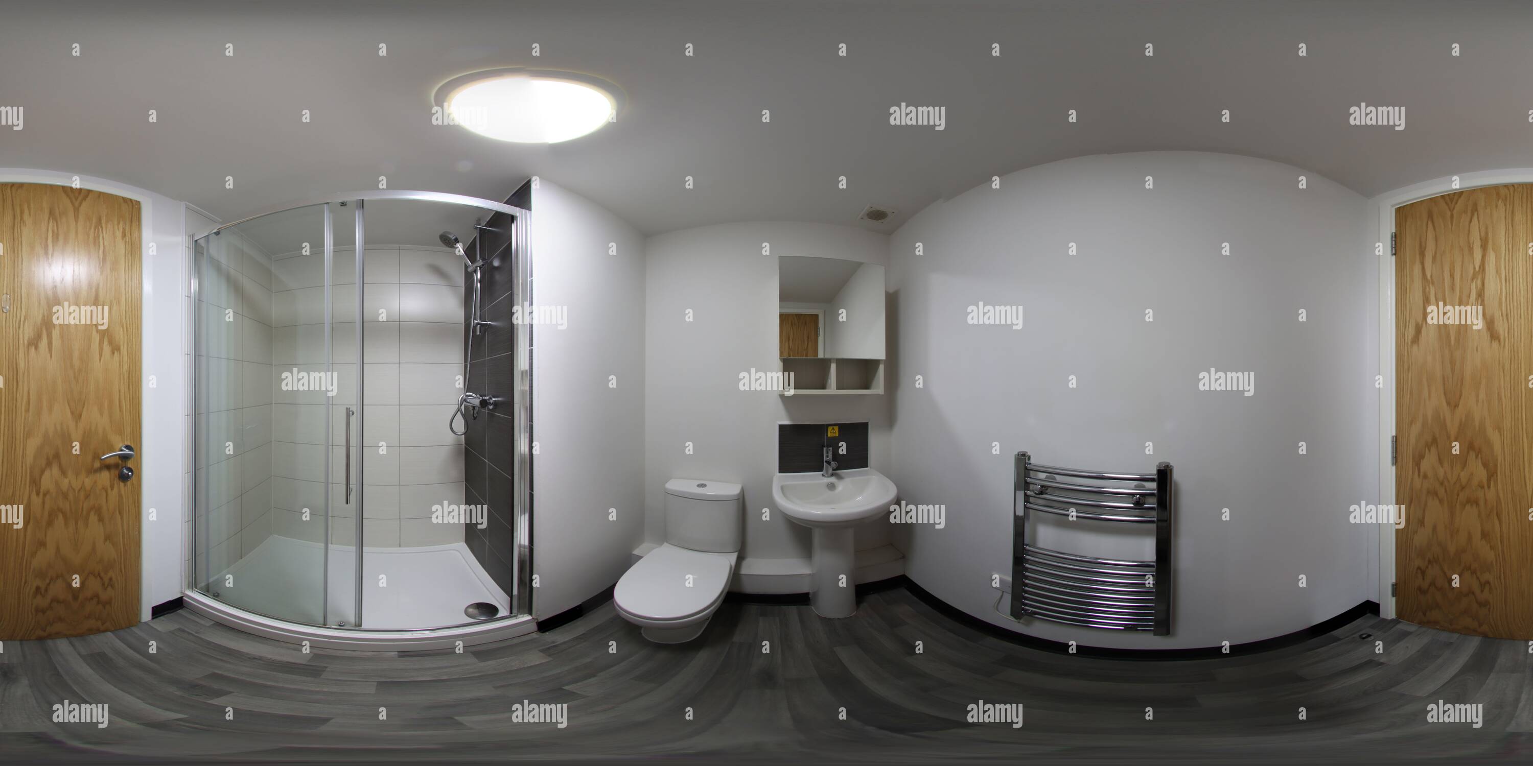 360° view of 360 Degree full sphere panoramic photo of a modern newly ...