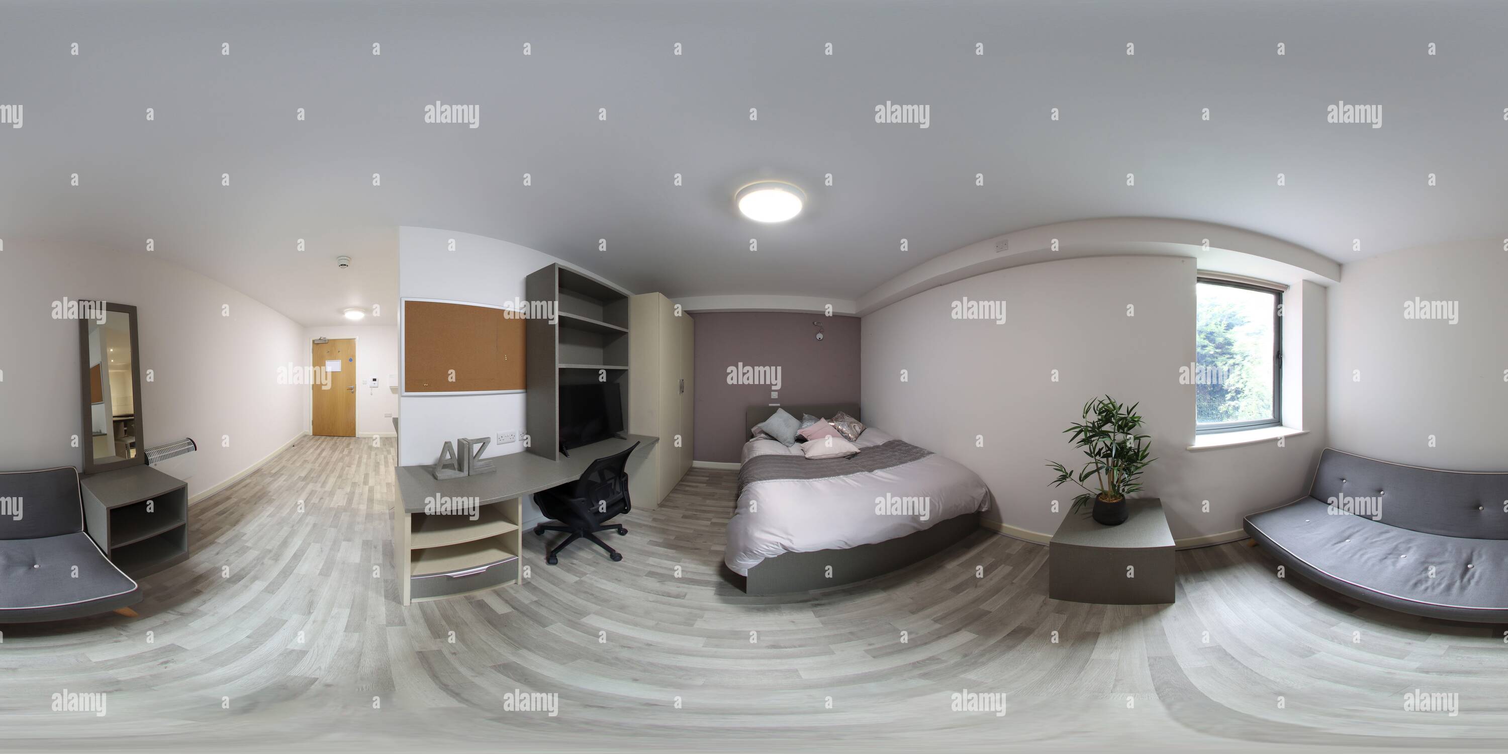 Home interior in panoramic 360 hi-res stock photography and images - Alamy